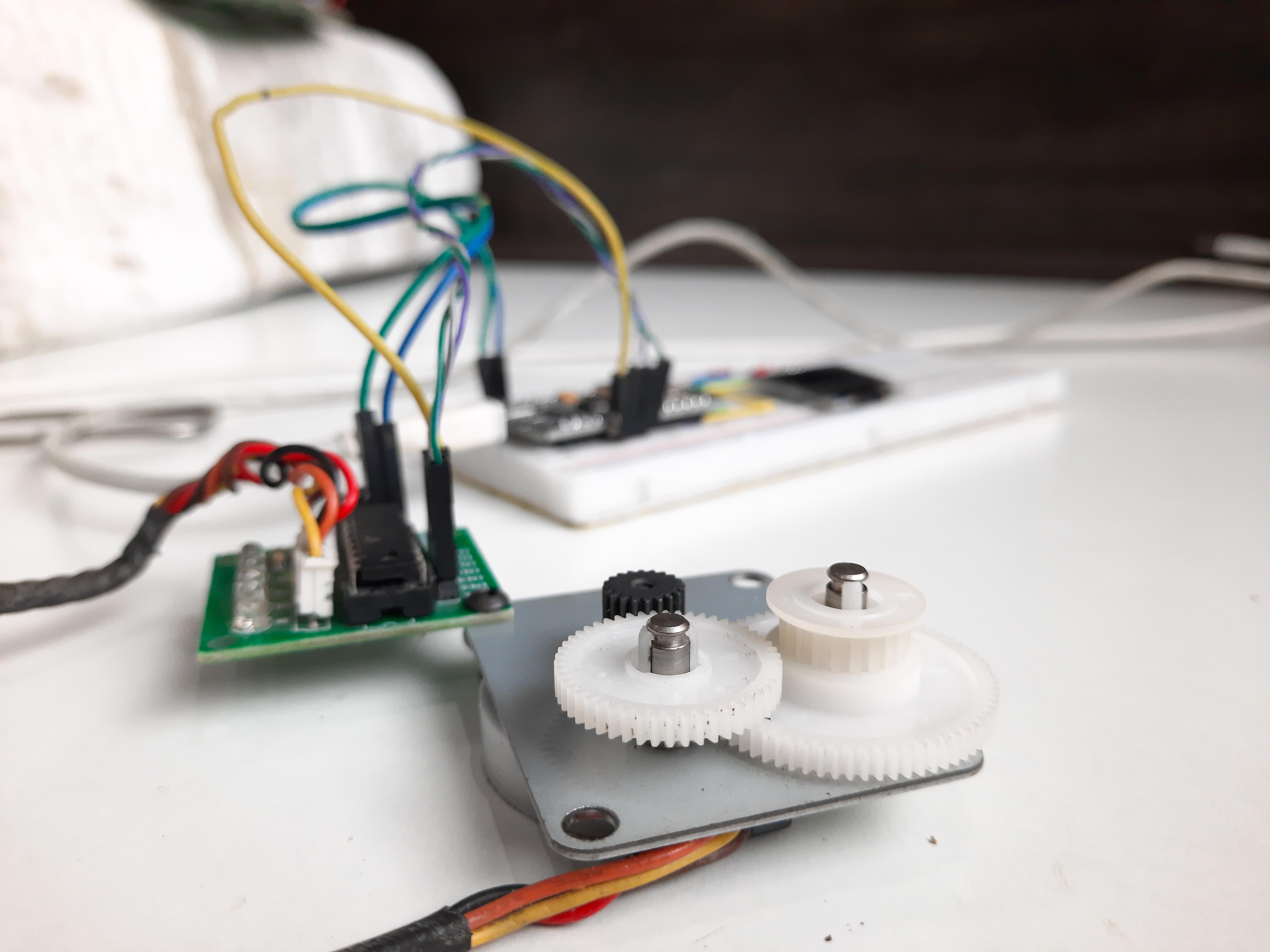 Wi-Fi Controlled Stepper Motor With an ESP Microcontroller : 10 Steps ...