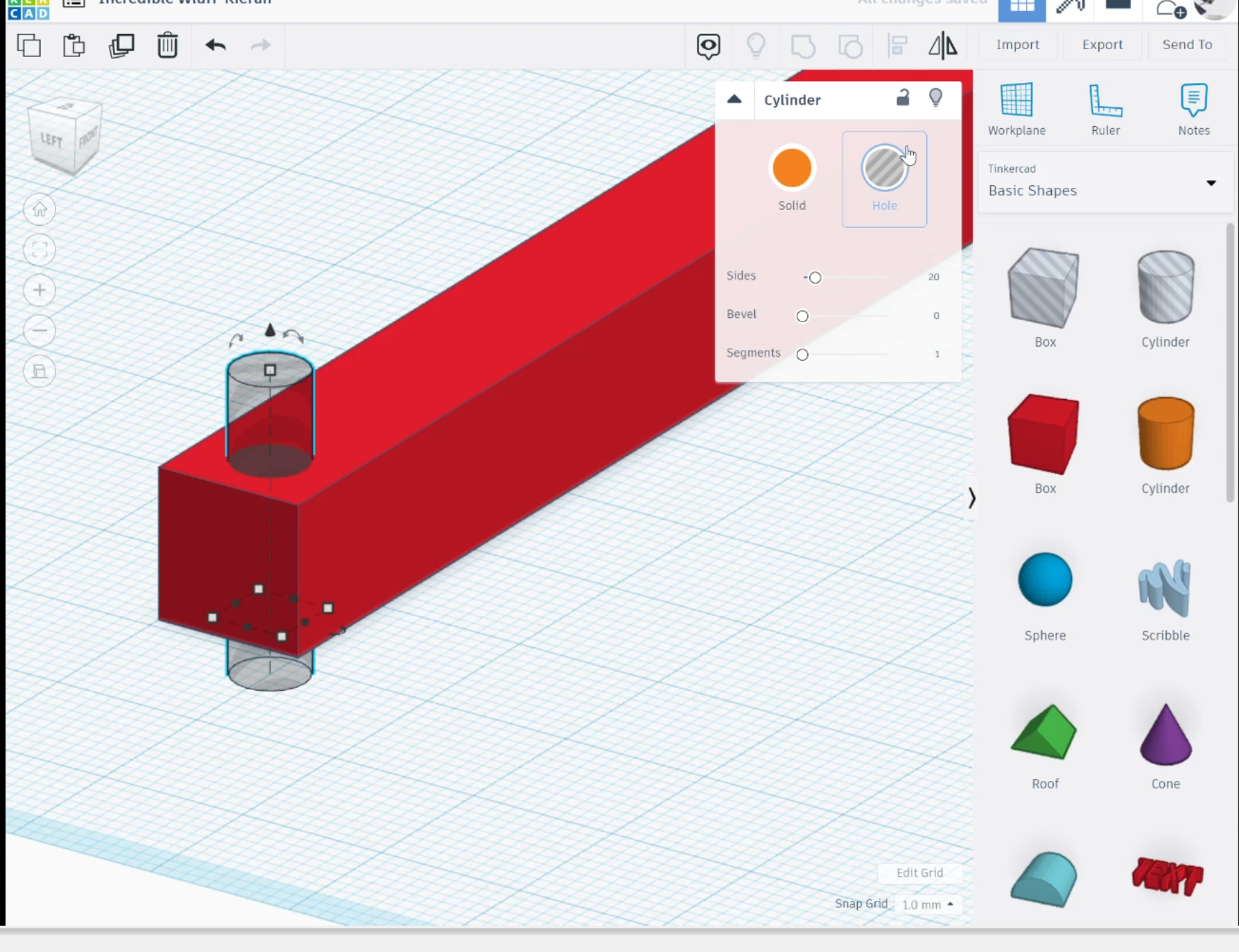 Paper Plane Shooter Design in Tinkercad : 3 Steps - Instructables