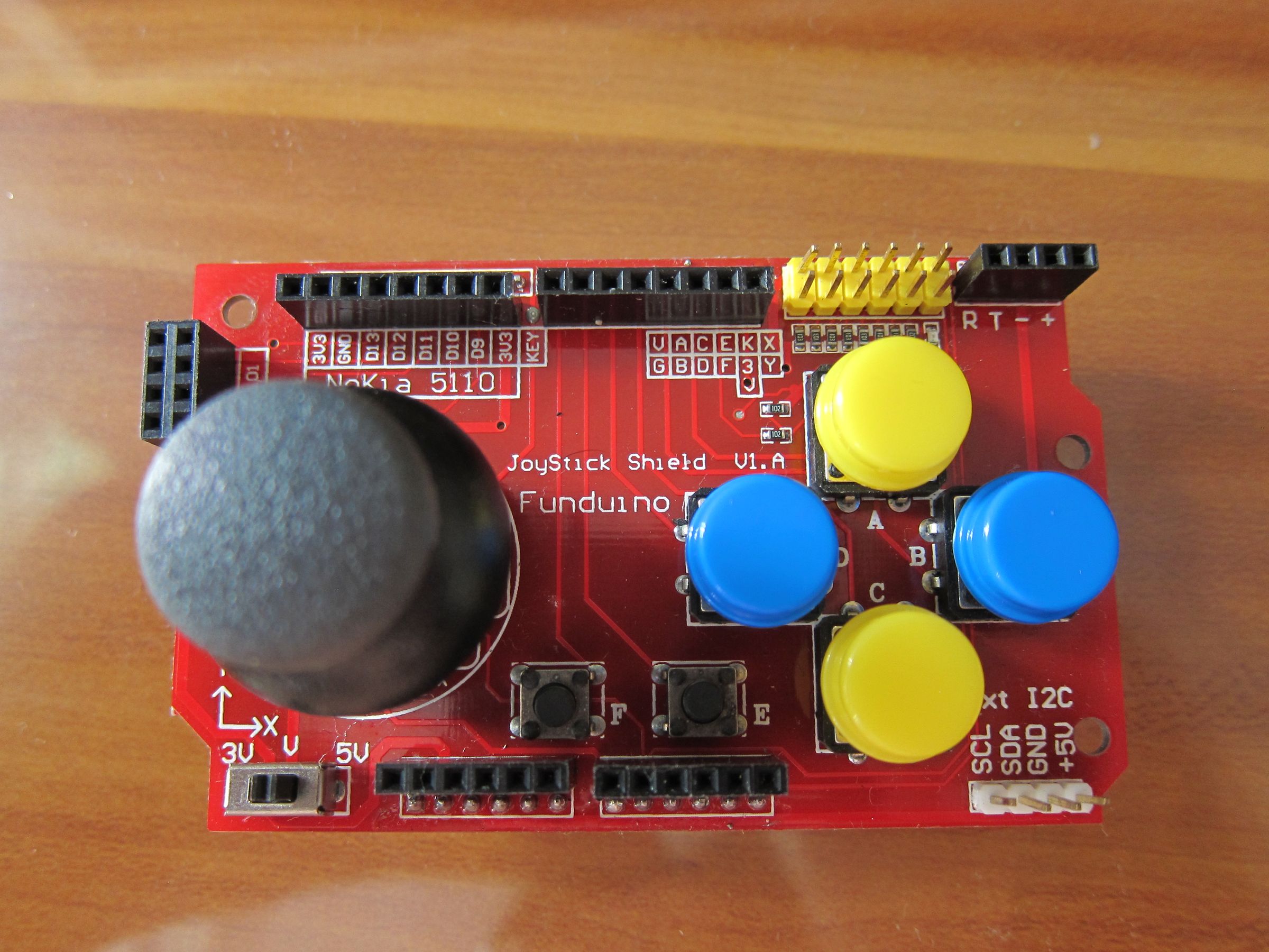 My Ninth Project: Robot Arm With Joystick Shield : 6 Steps (with ...