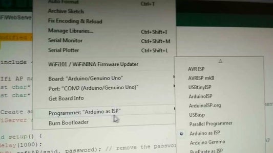 Arduino As Isp Burn Hex File In Avr Fuse In Avr Arduino As Programmer 10 Steps