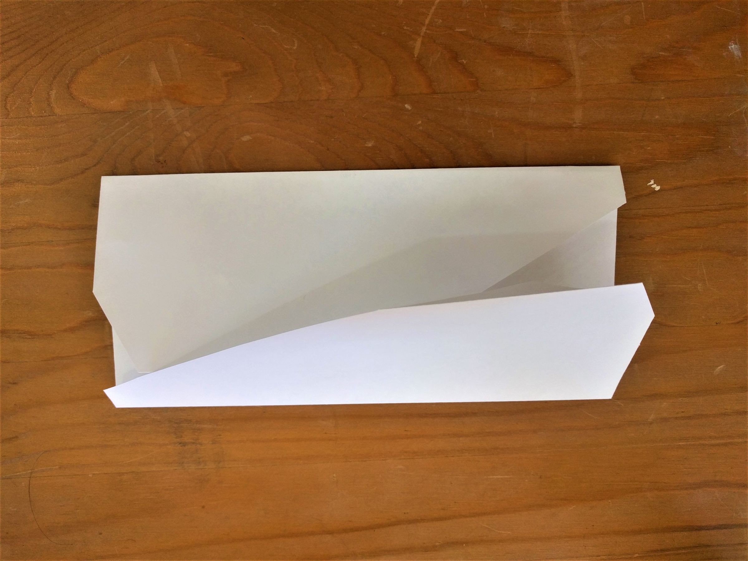 DIY - Fold a Letter Envelopes From an 8 ½ X 11 Sheet of Paper : 3 Steps ...