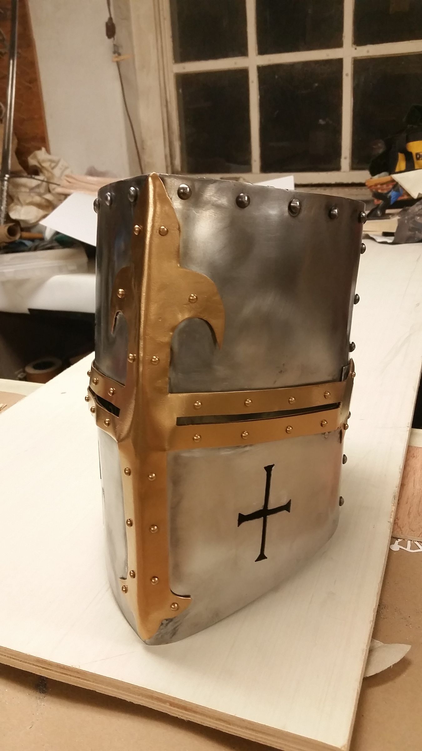 Medieval Crusader Great Helm : 7 Steps (with Pictures) - Instructables