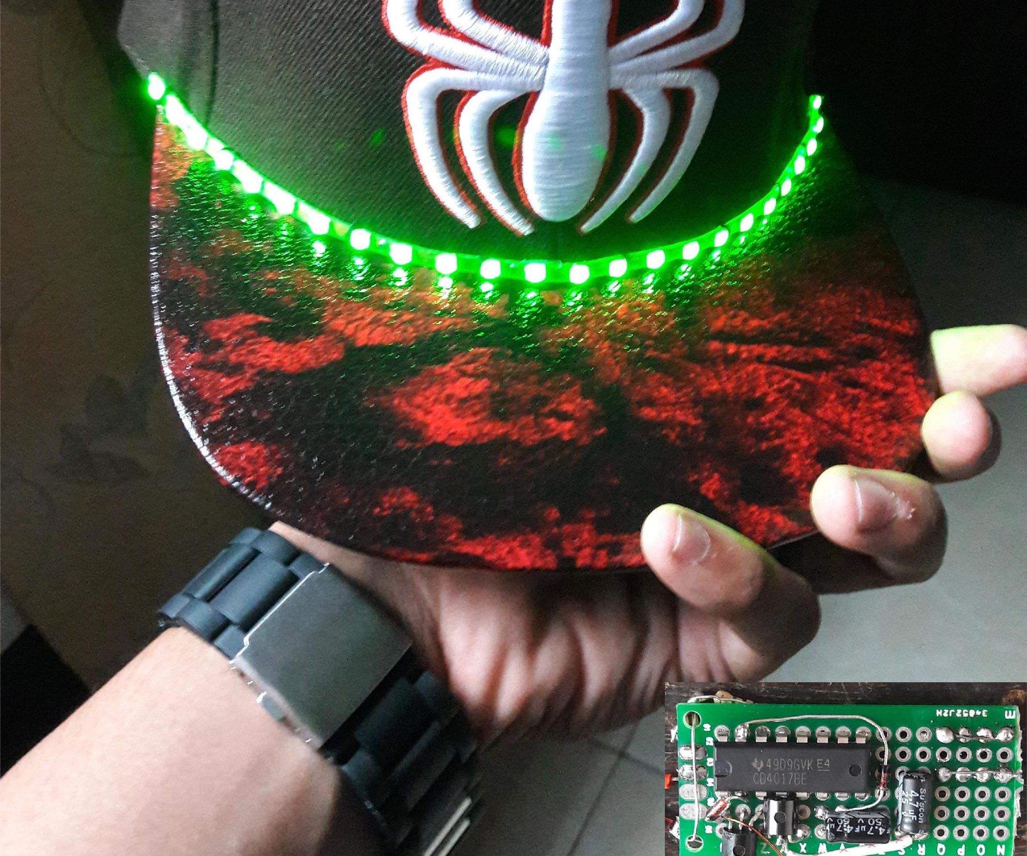 Party Cap With 2 Different Modes Using 4017 : 7 Steps (with Pictures ...