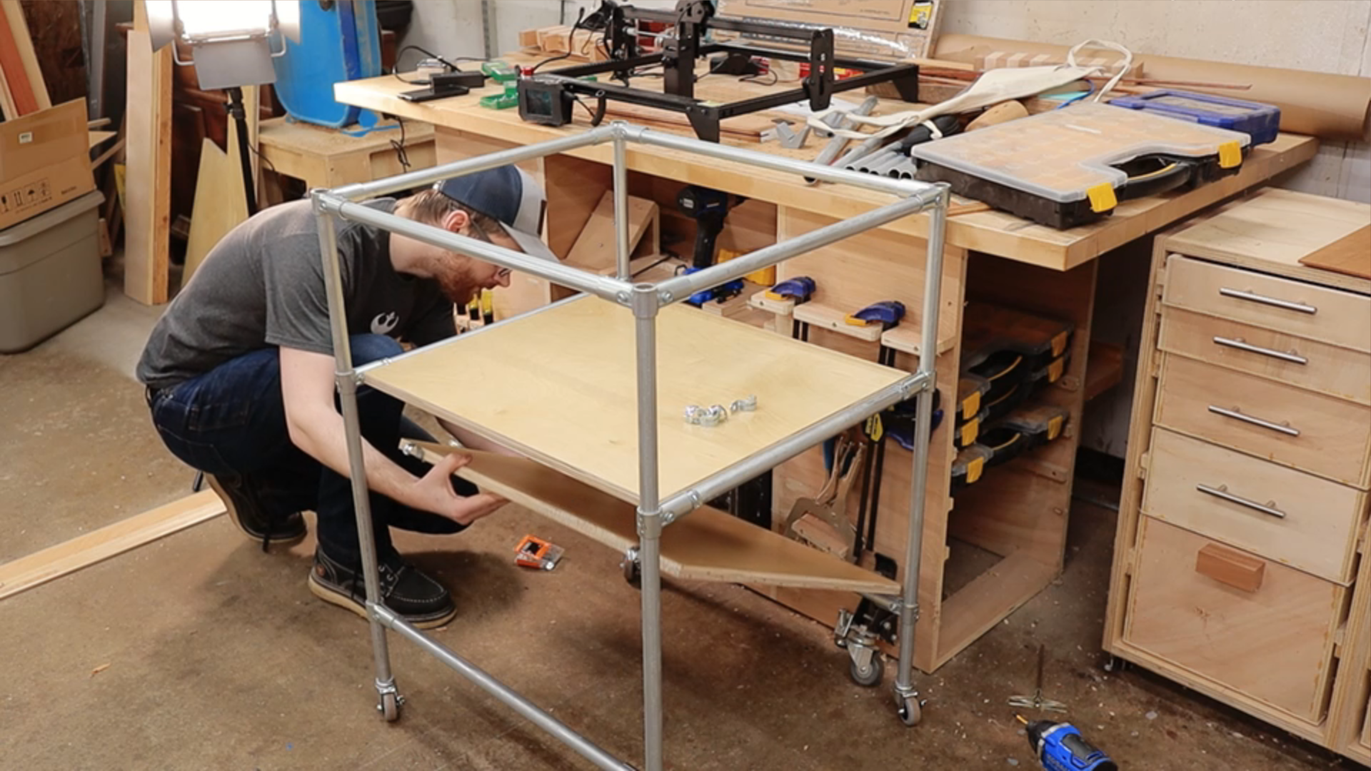 Build a Mobile Shop Cart...out of Conduit! : 9 Steps (with Pictures ...