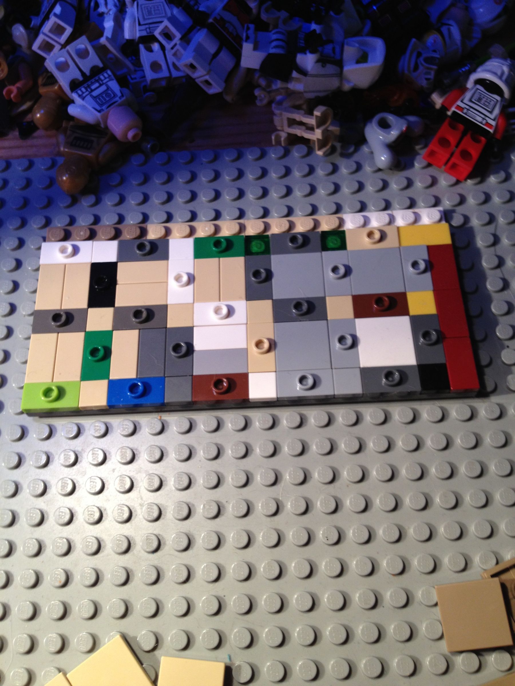 Slanted Tiled Bathroom/Kitchen Floor Out of Lego : 16 Steps - Instructables