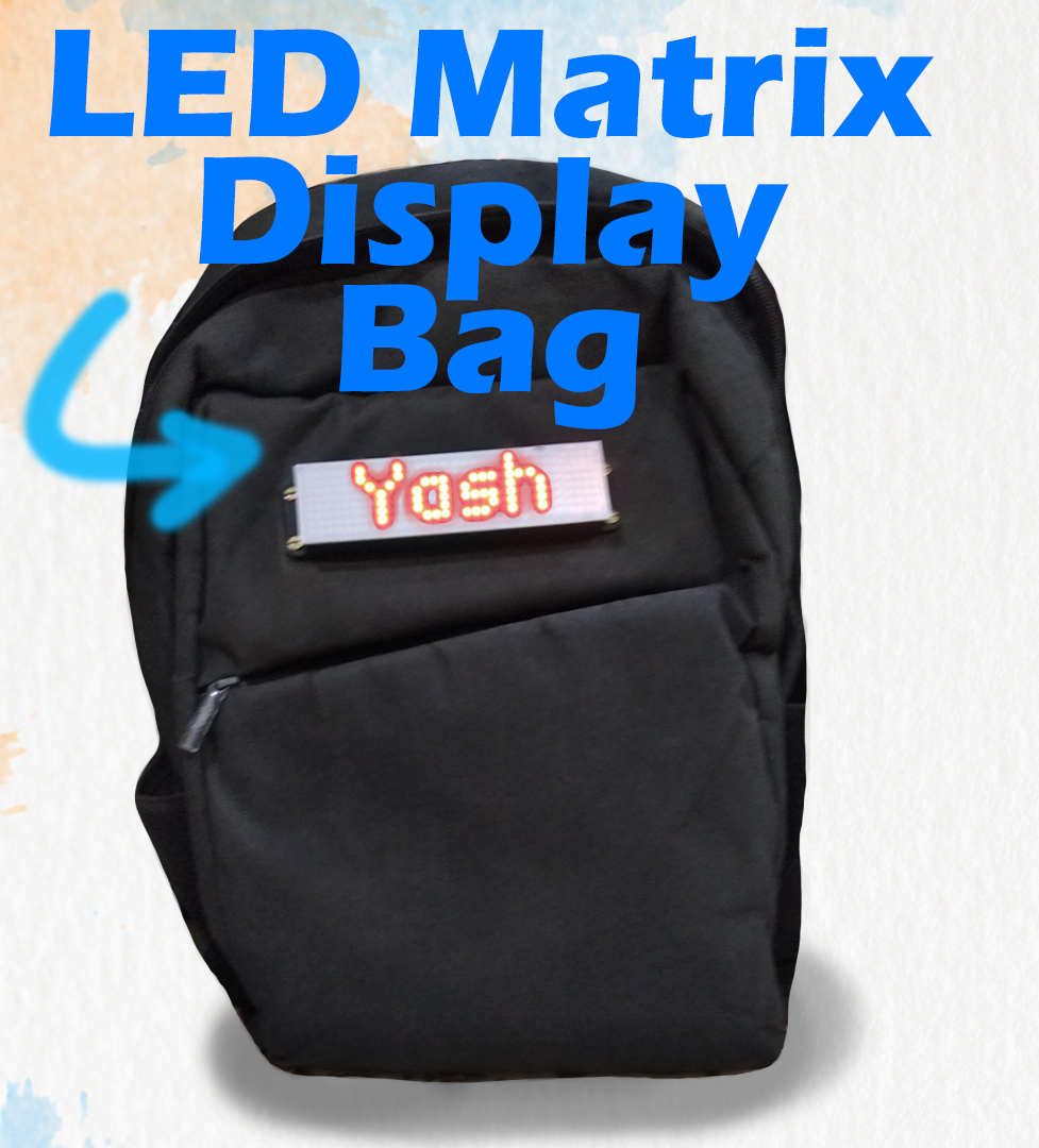 GlowOnTheGo : LED Matrix Bag : 7 Steps (with Pictures) - Instructables