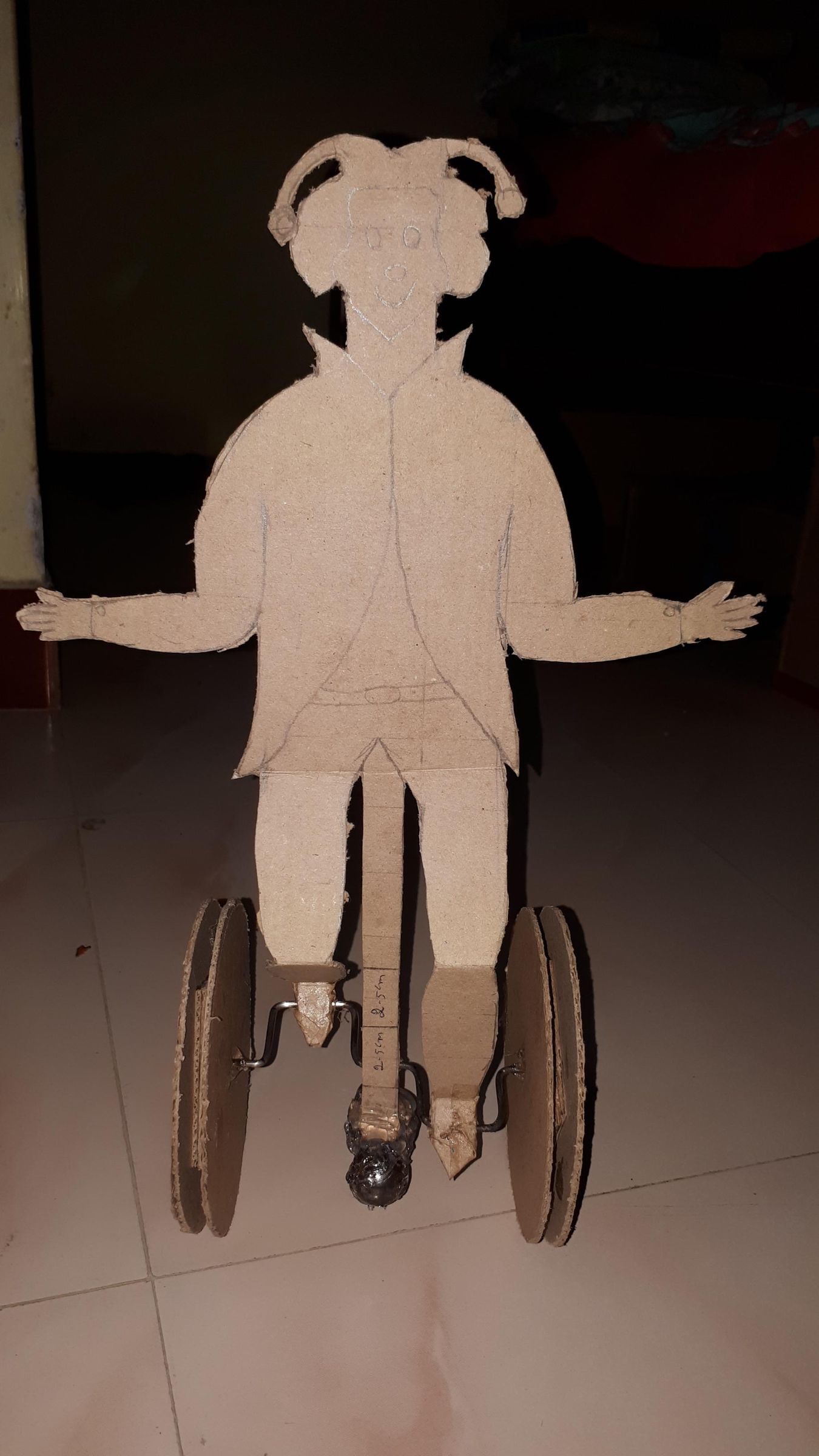 Moving Automata Walking Buffoon : 14 Steps (with Pictures) - Instructables