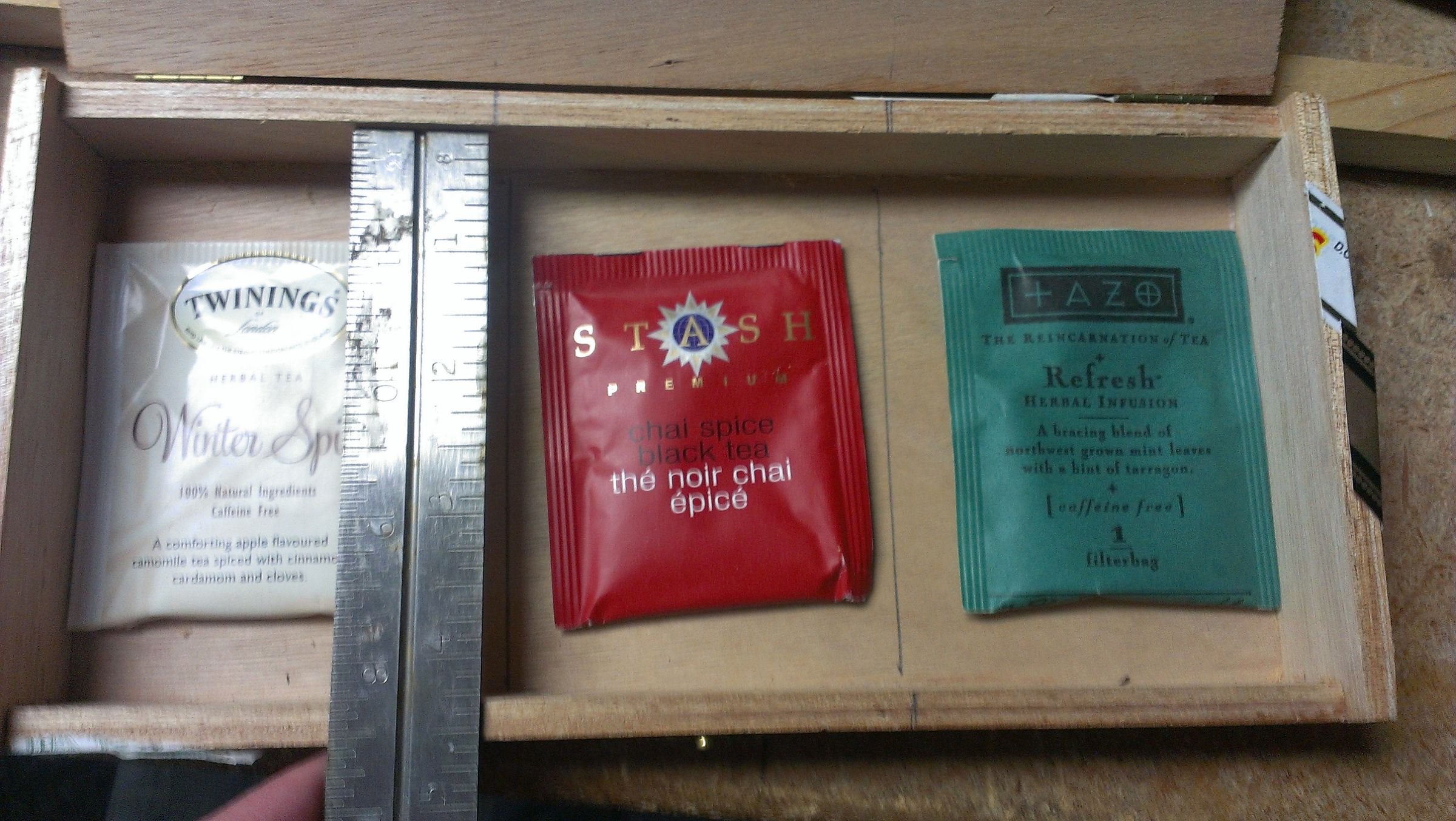 Upcycled Tea Bag Organizer : 4 Steps - Instructables