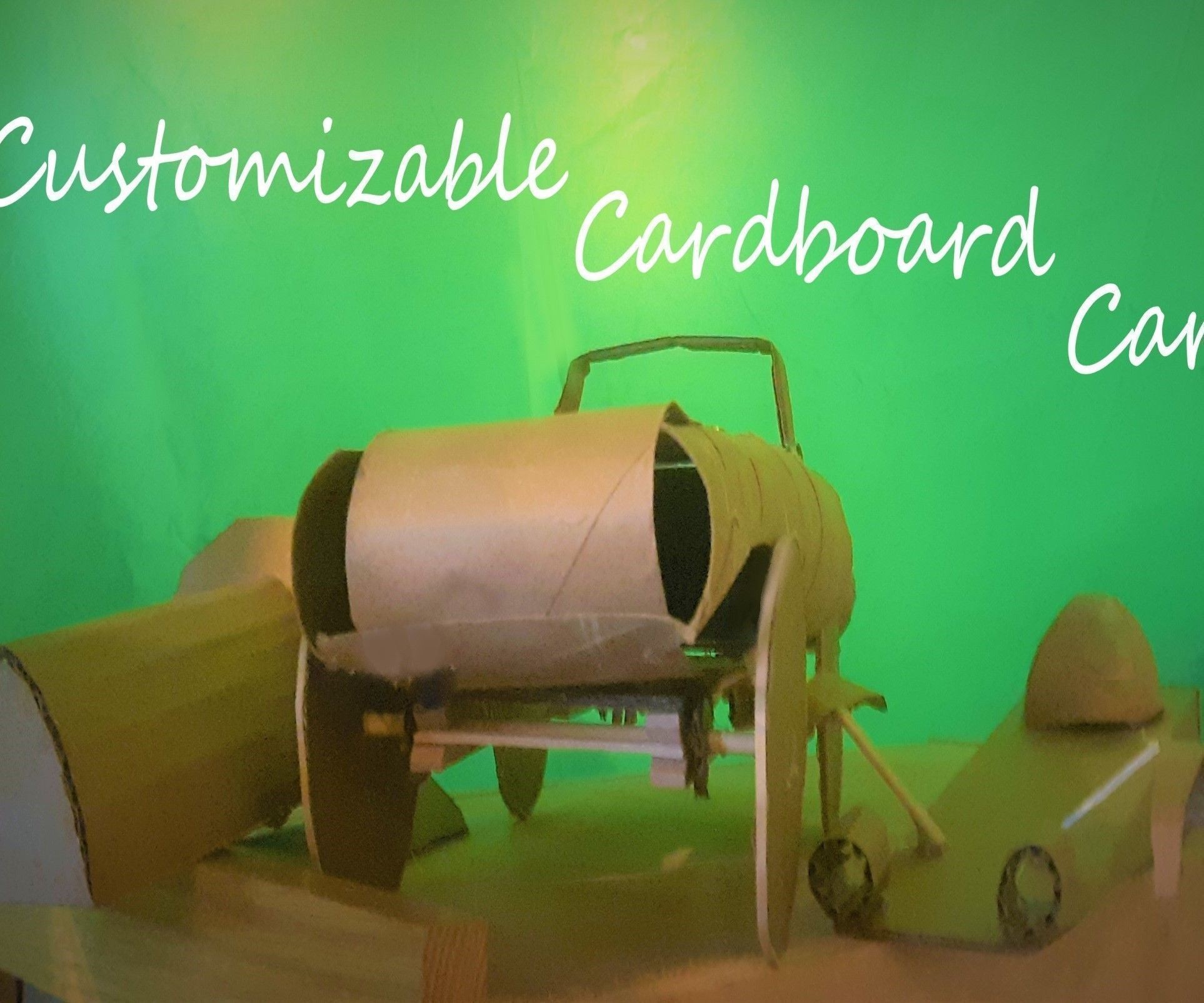 Wind-up Customizable Cardboard Car : 20 Steps - Instructables