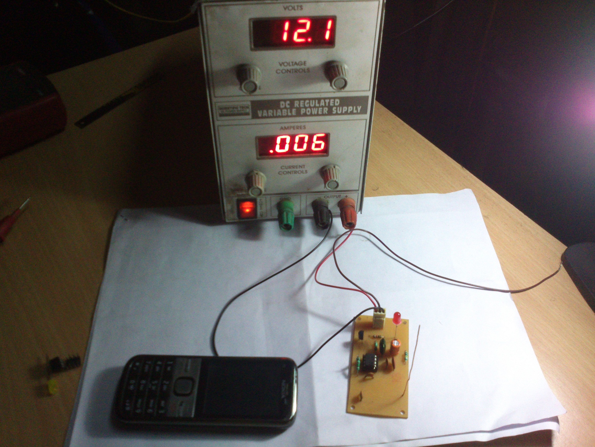 Simple Mobile Detector Circuit : 6 Steps - Instructables