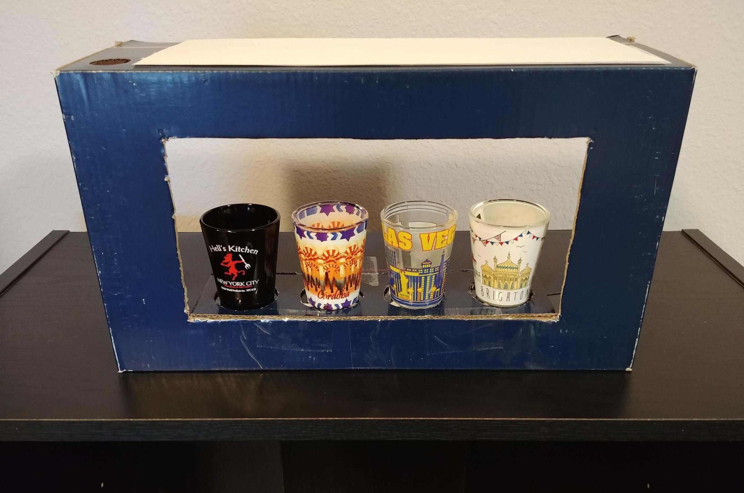 Shoebox Shot Glass Display : 10 Steps - Instructables