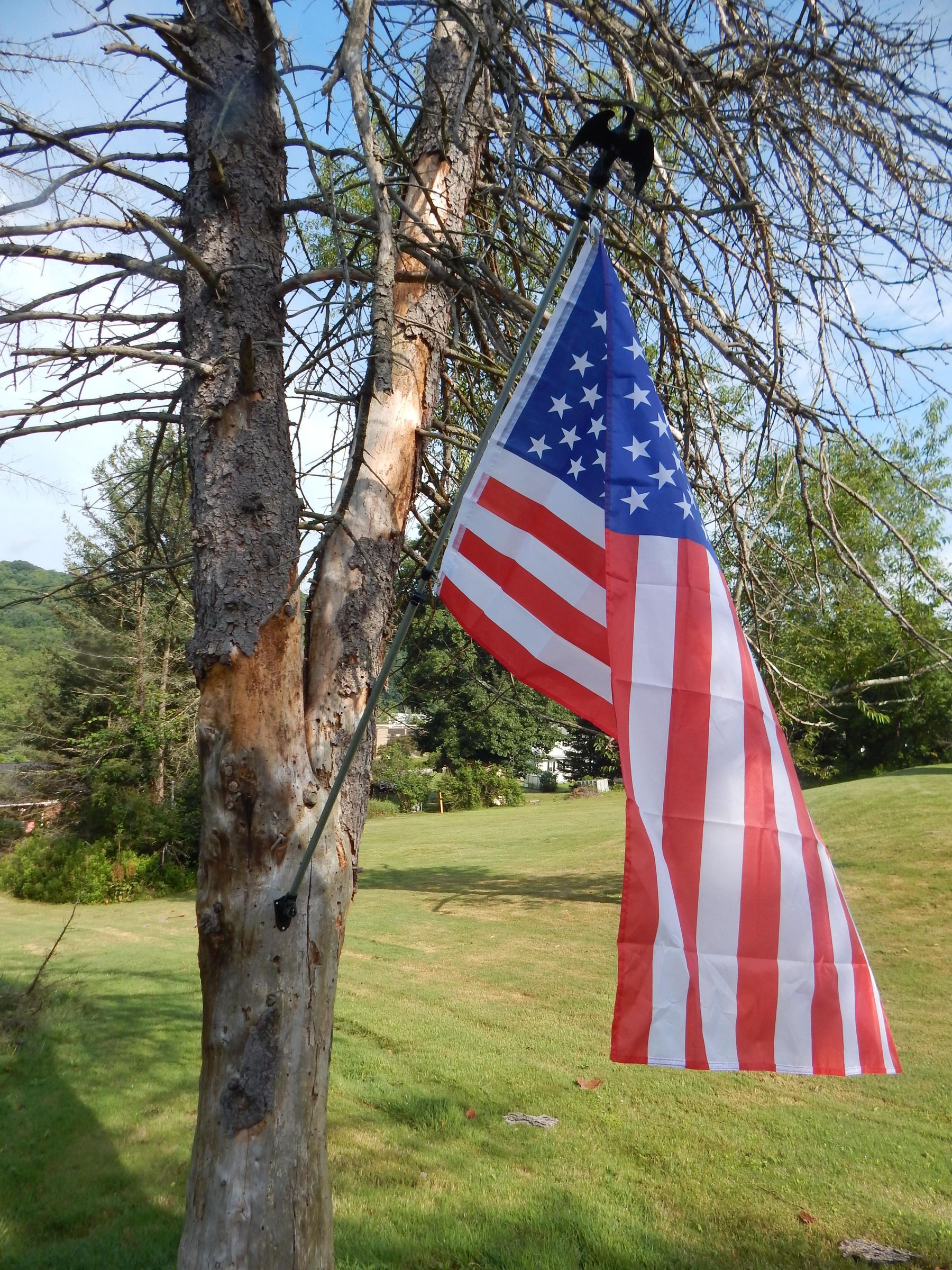 DIY Collapsible Flagpole Made From EMT Conduit : 6 Steps - Instructables