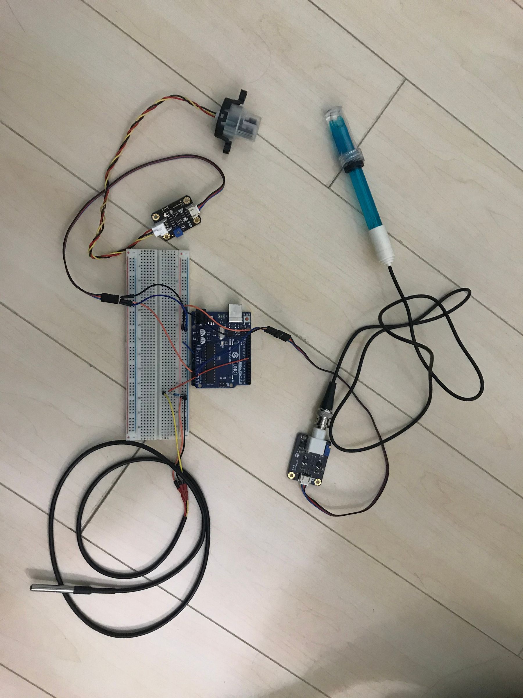 Water Monitoring System (Arduino Uno) WIP : 9 Steps - Instructables