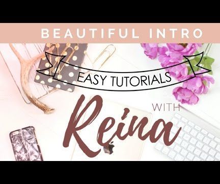 How to Make a Beautiful Youtube Intro - Instructables
