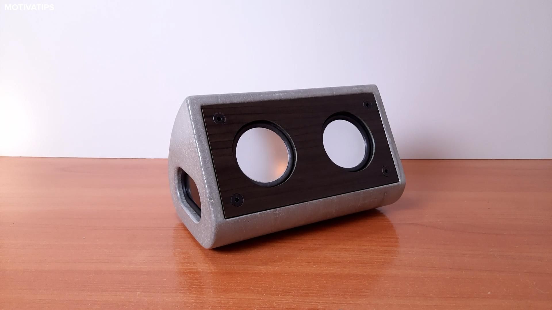 Concrete Bluetooth Stereo Speaker V2 : 5 Steps (with Pictures ...