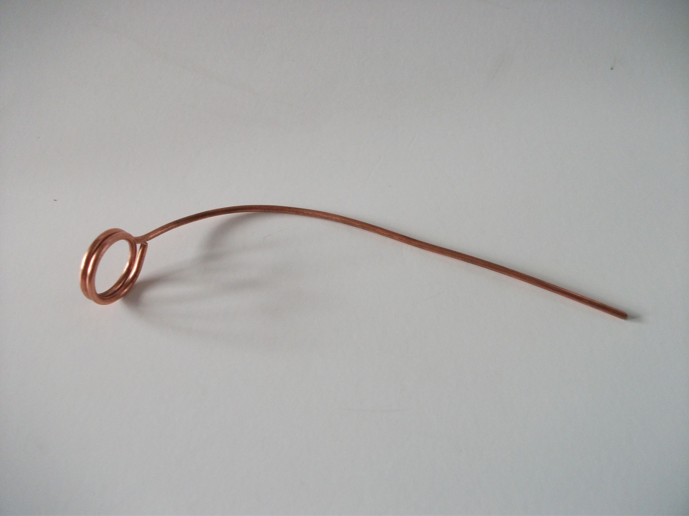 Elegant Lightbulb Flower Vase W/ Copper & Wooden Base - Repurposed ...