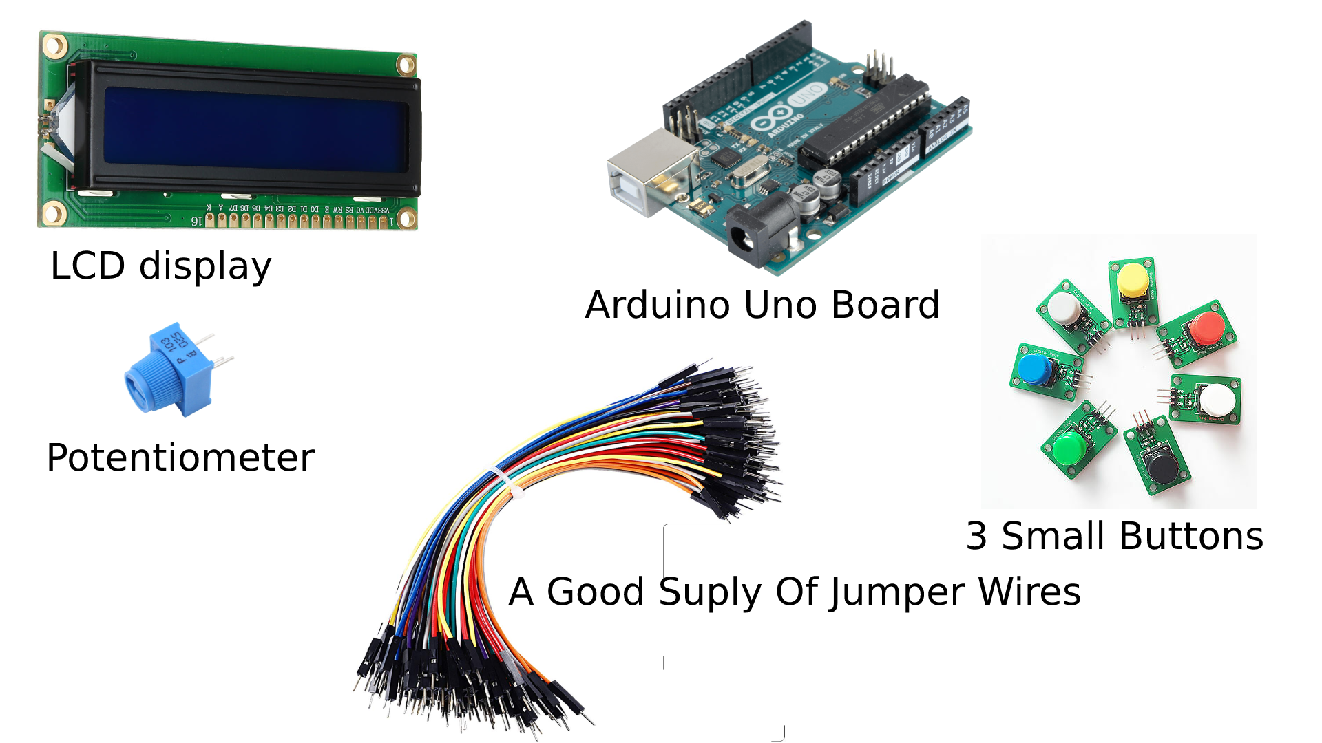 Arduino Cookie Clicker on a Lcd : 5 Steps - Instructables