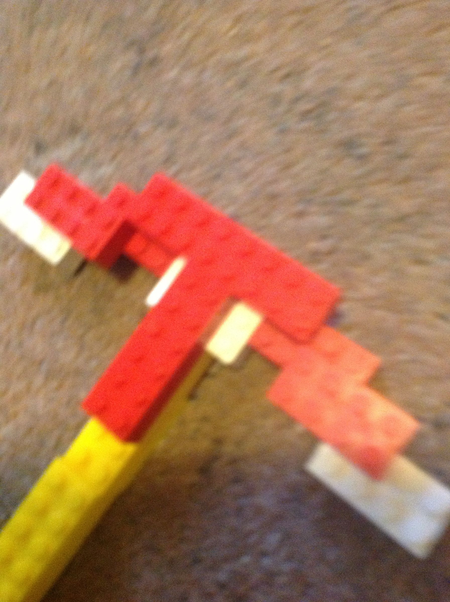 How to Build Lego Pickaxe : 15 Steps - Instructables