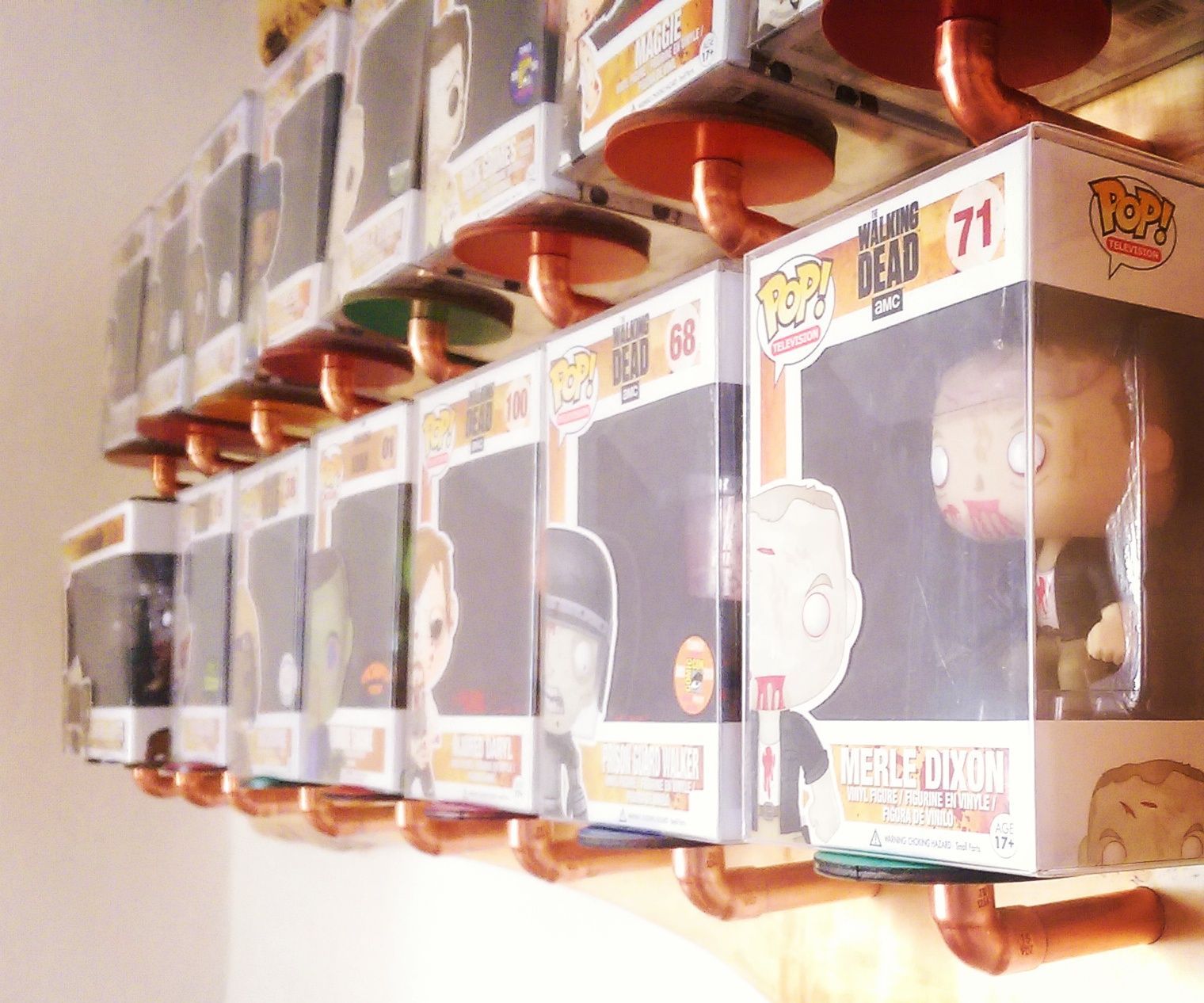 Funko Pop Vinyl Wall Display : 7 Steps - Instructables