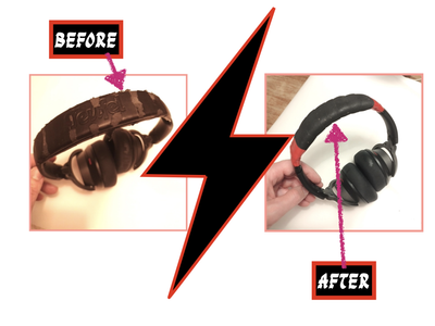 Quick Fix: Repair Your Headphone Headband With Handlebar Tape ...