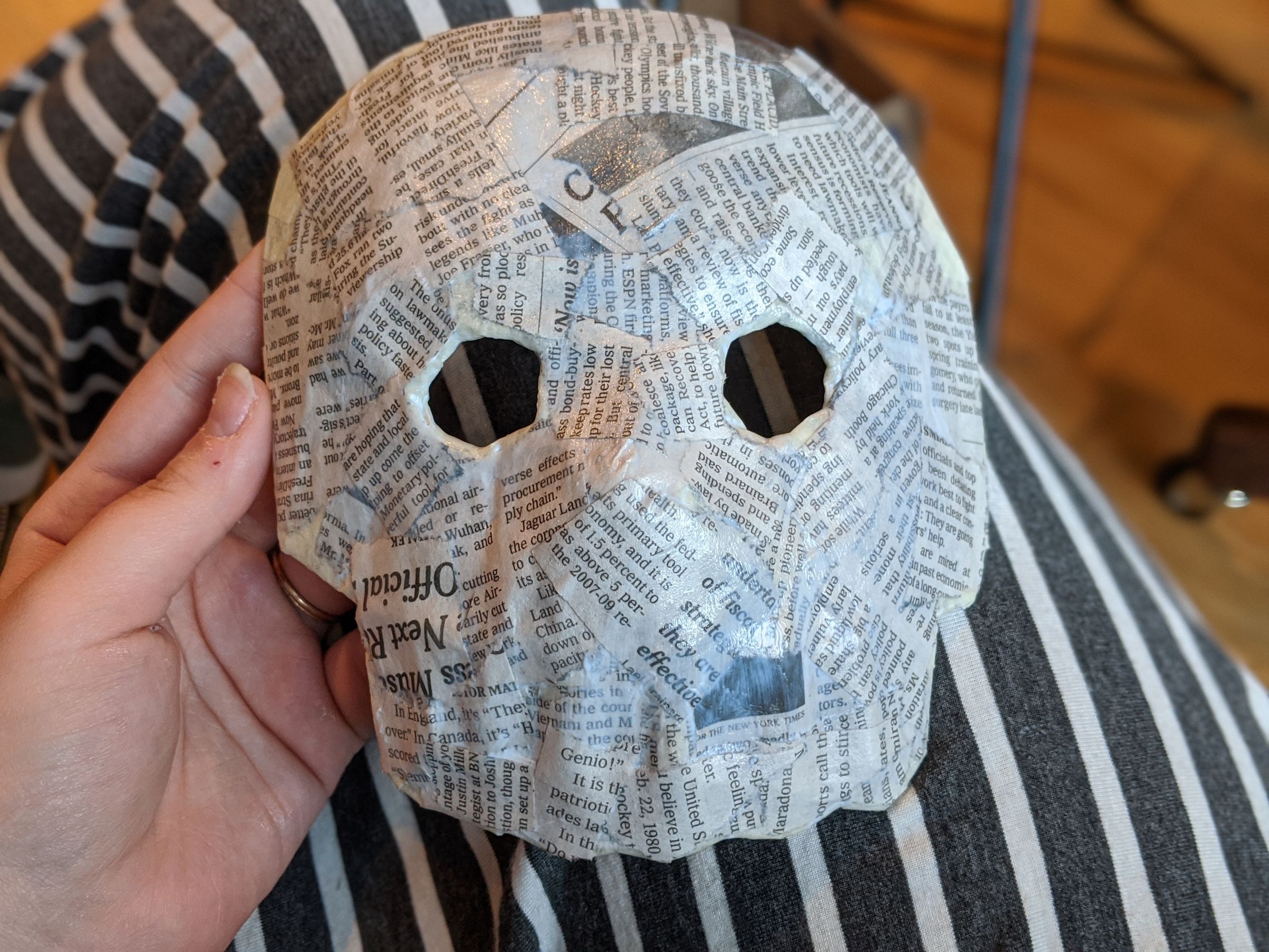 Paper Mache Mask : 11 Steps (with Pictures) - Instructables