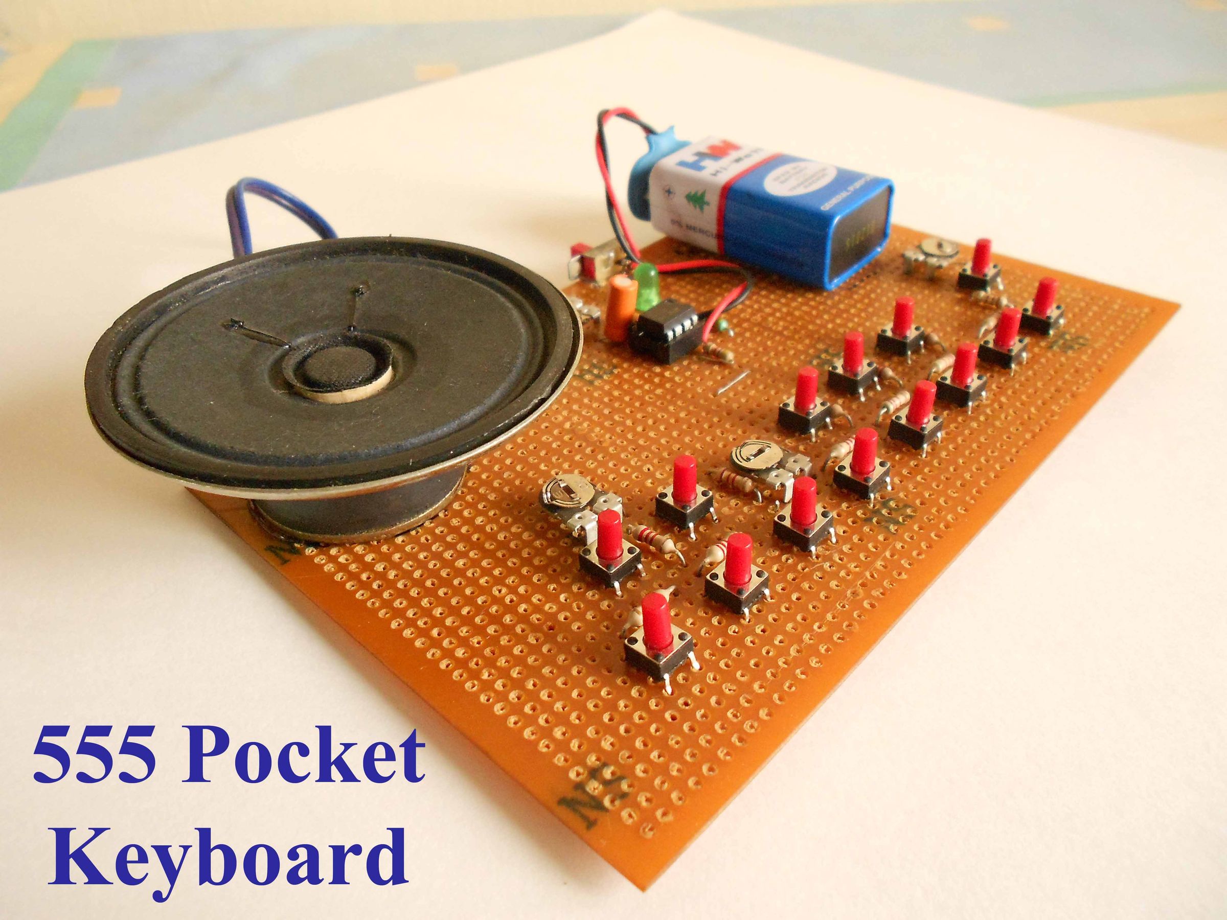 555 Pocket Keyboard : 5 Steps (with Pictures) - Instructables