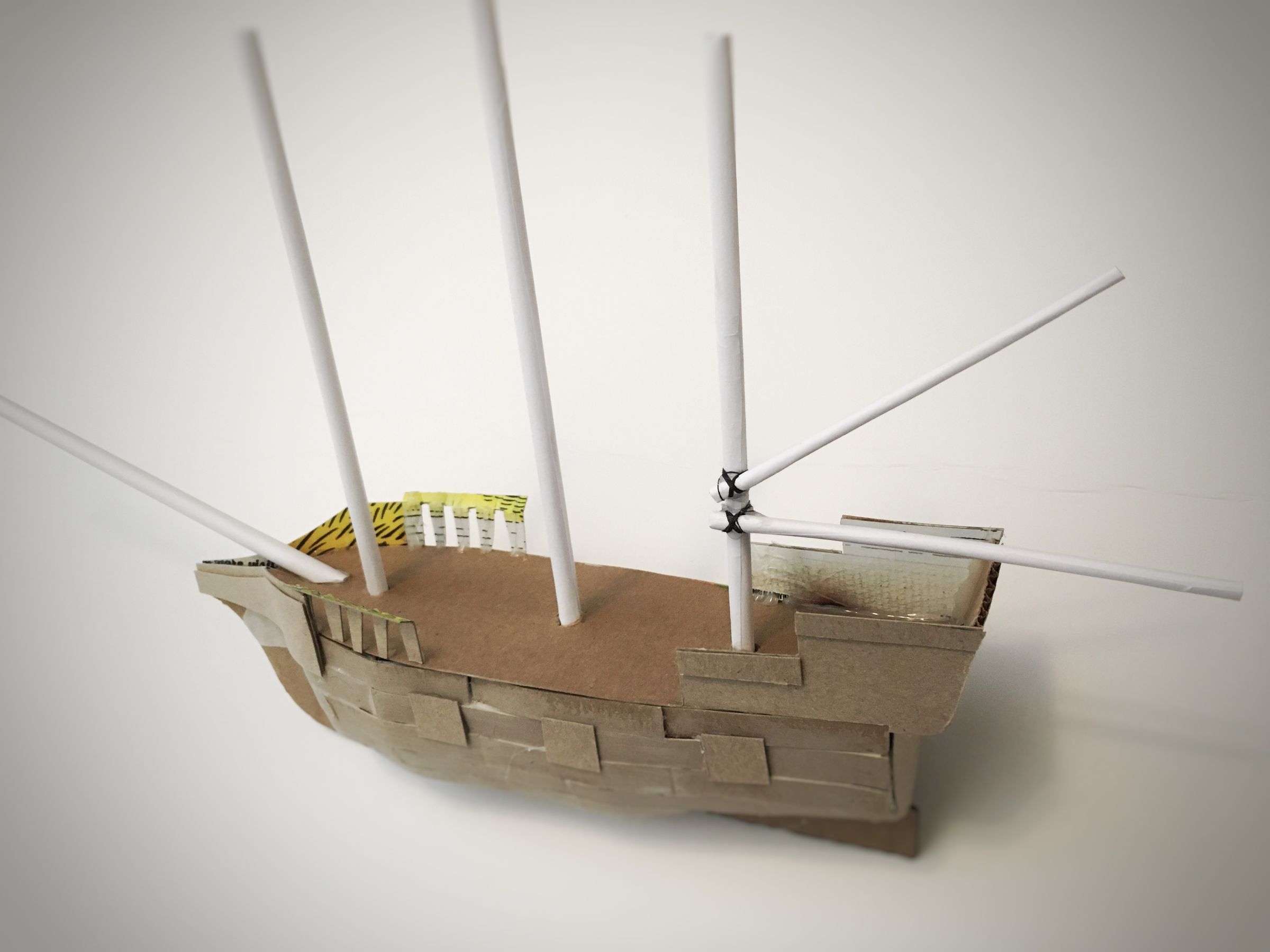 Model Ship From Paper and Cardboard : 15 Steps (with Pictures ...