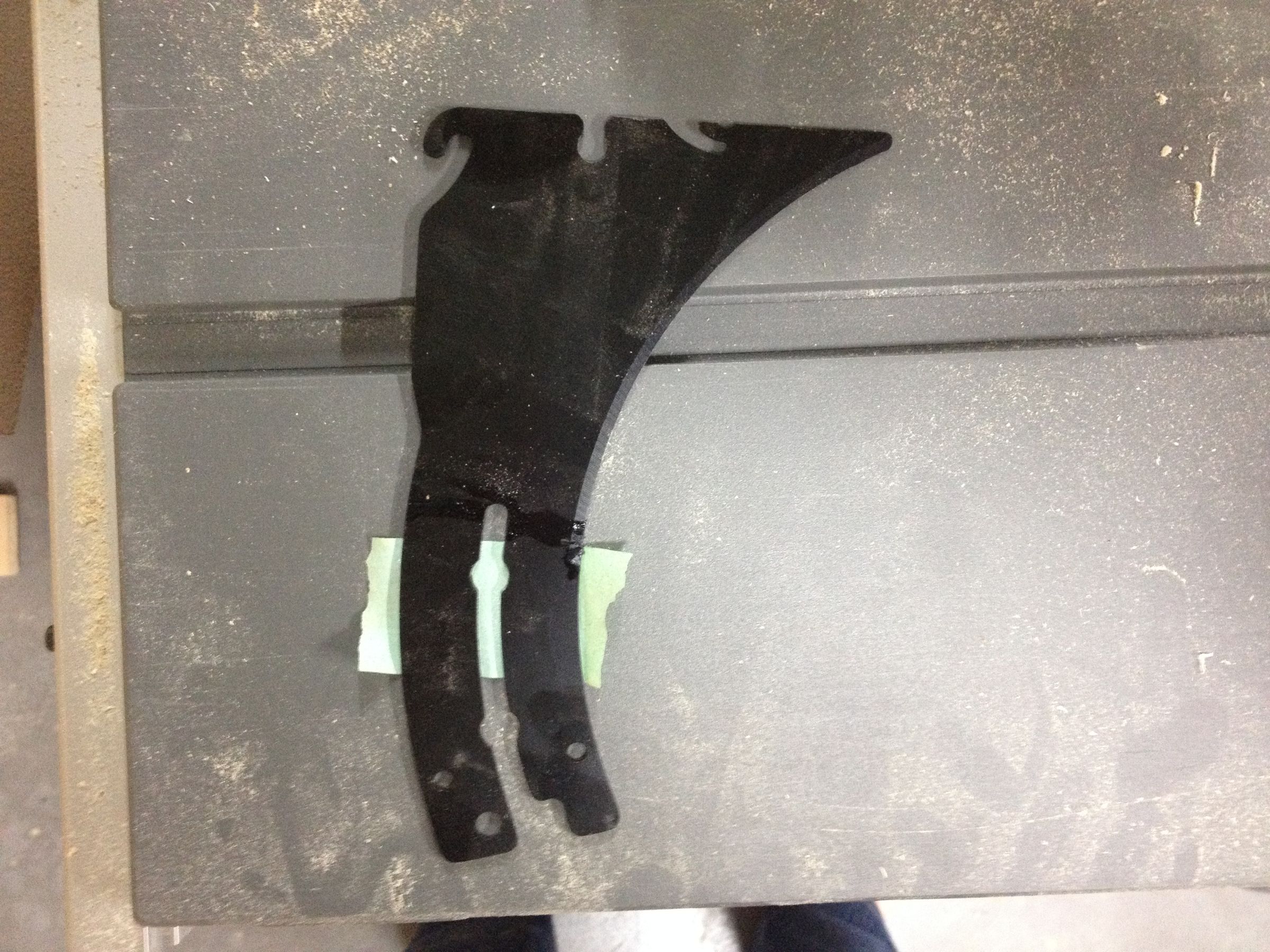 Make a Riving Knife for the DW745 Tablesaw : 5 Steps (with Pictures ...