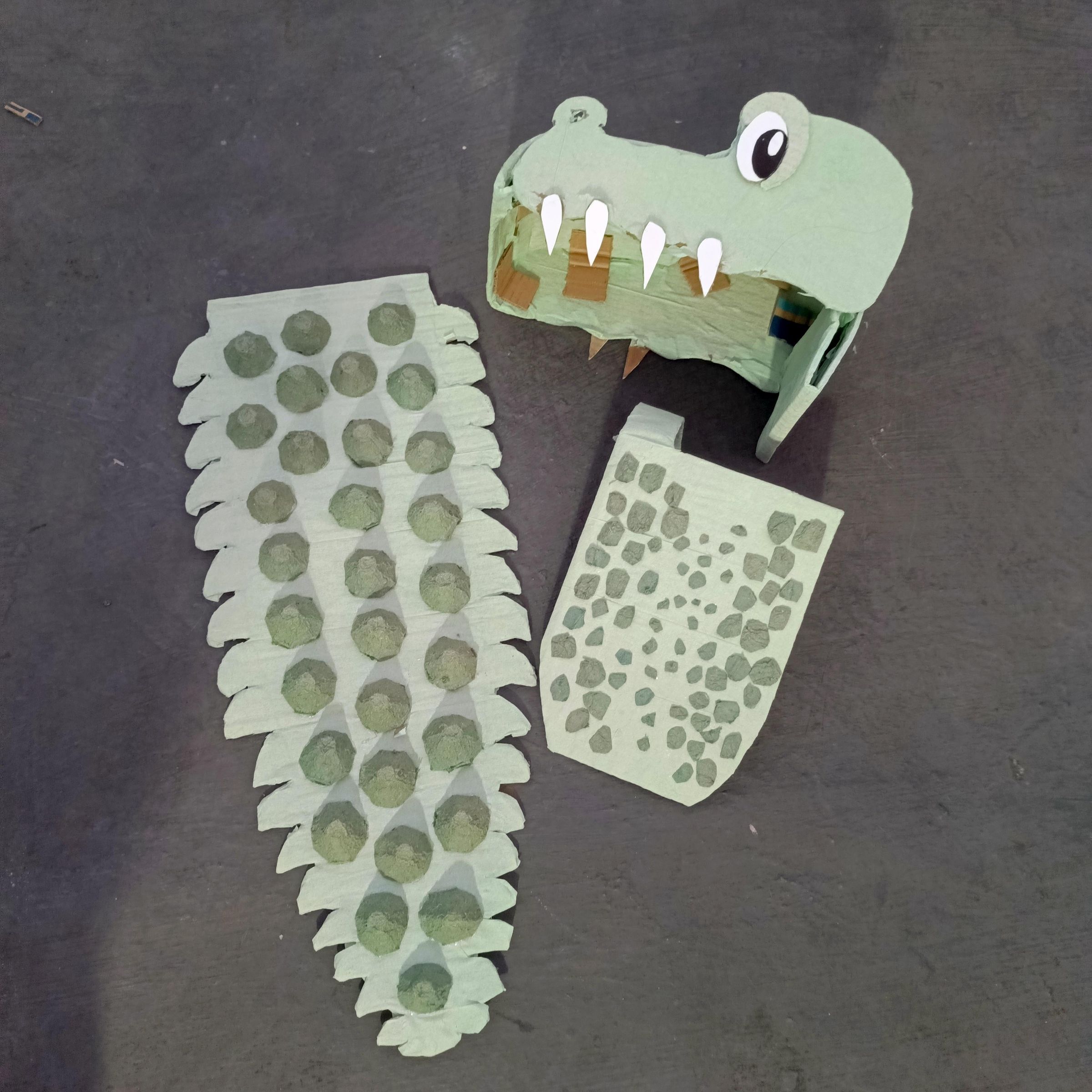 The Little Cardboard Crocodile : 15 Steps (with Pictures) - Instructables