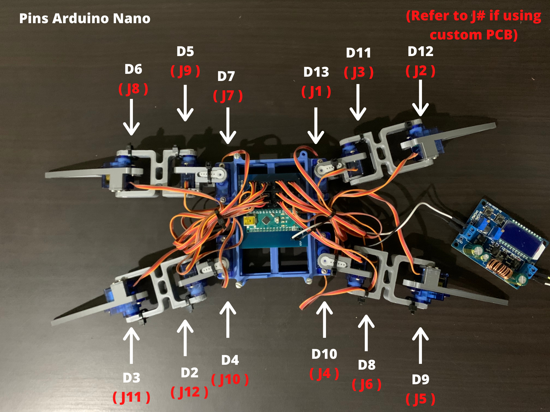 Quadruped Spider Robot - GC_MK1 : 8 Steps (with Pictures) - Instructables