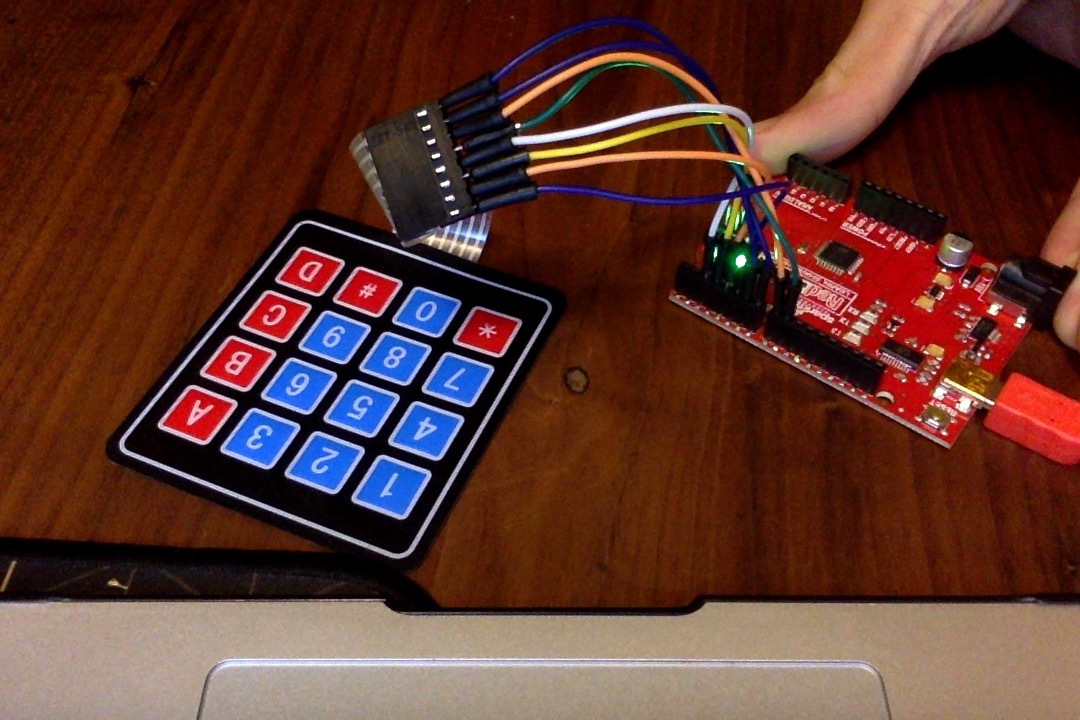 Connecting a 4 X 4 Membrane Keypad to an Arduino : 6 Steps - Instructables
