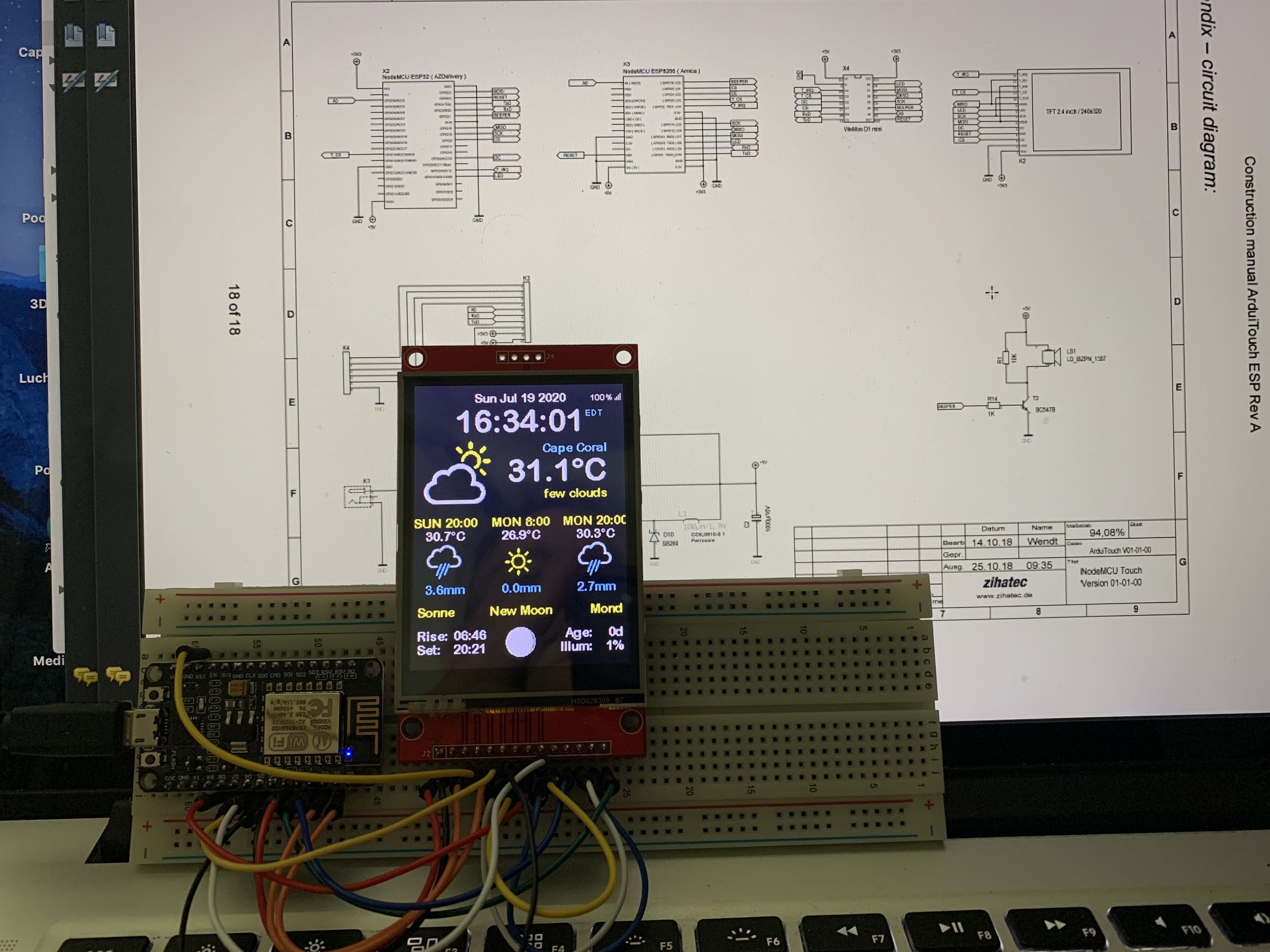 ESP8266 Colored Weather Station : 8 Steps - Instructables
