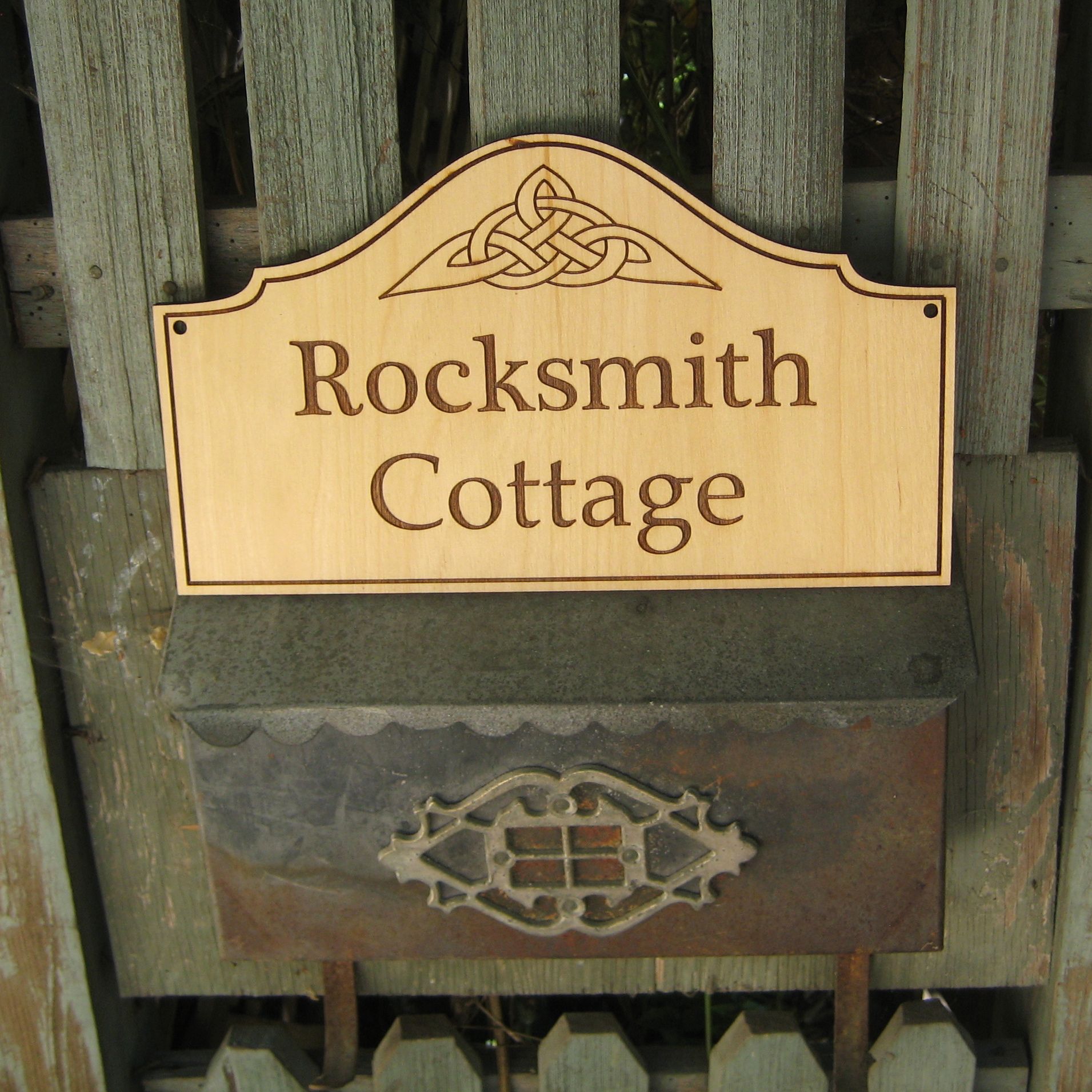 Laser Cut House Sign - Instructables