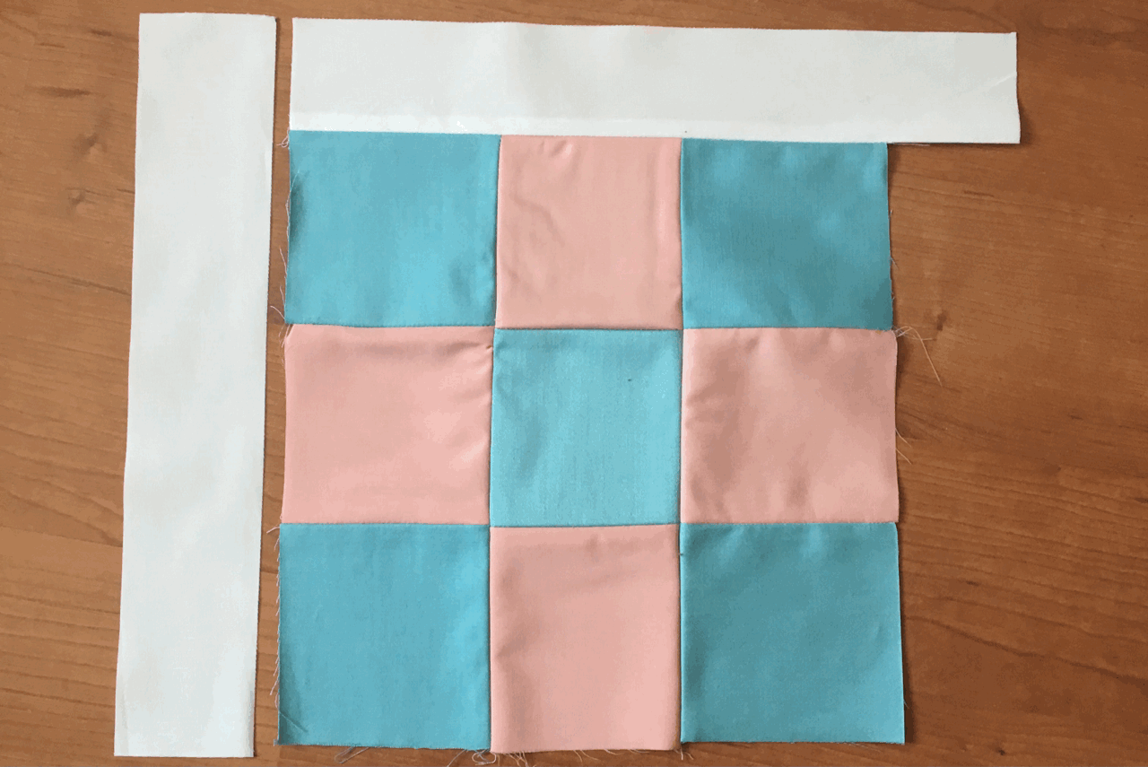 Simple 9-Square Patchwork Cushion Cover : 53 Steps (with Pictures ...