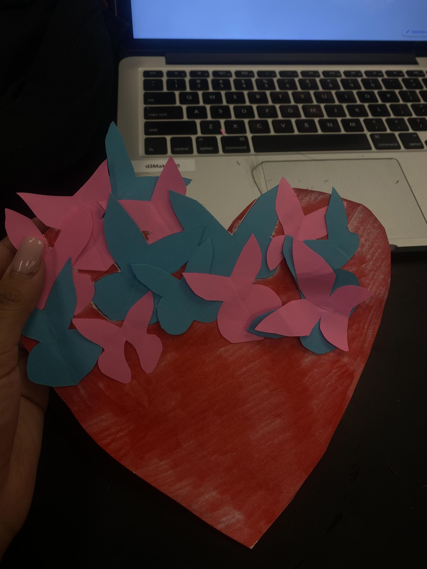 Easy Colored Paper Butterflies : 3 Steps - Instructables