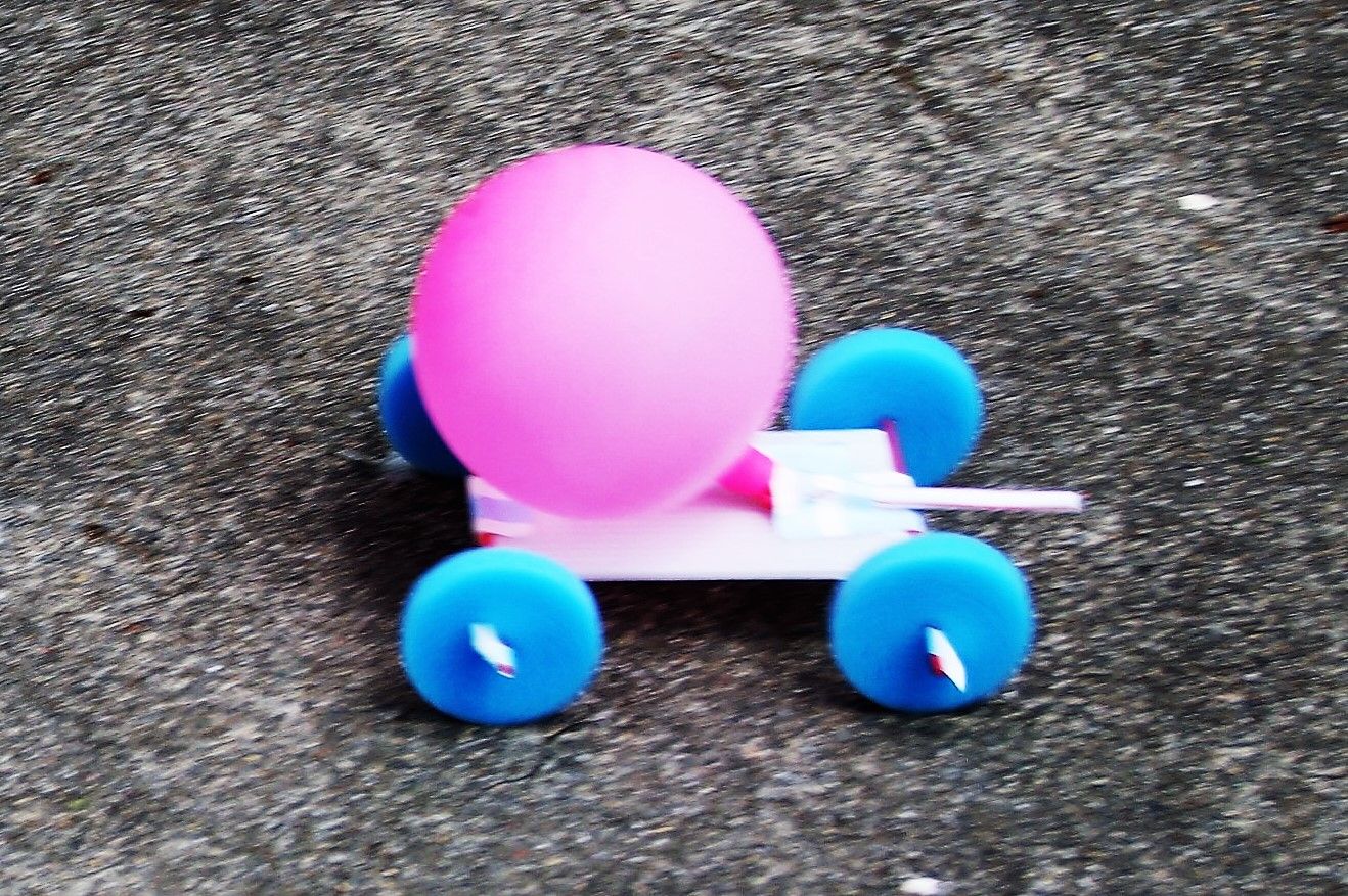 Balloon Rocket Cars : 9 Steps (with Pictures) - Instructables