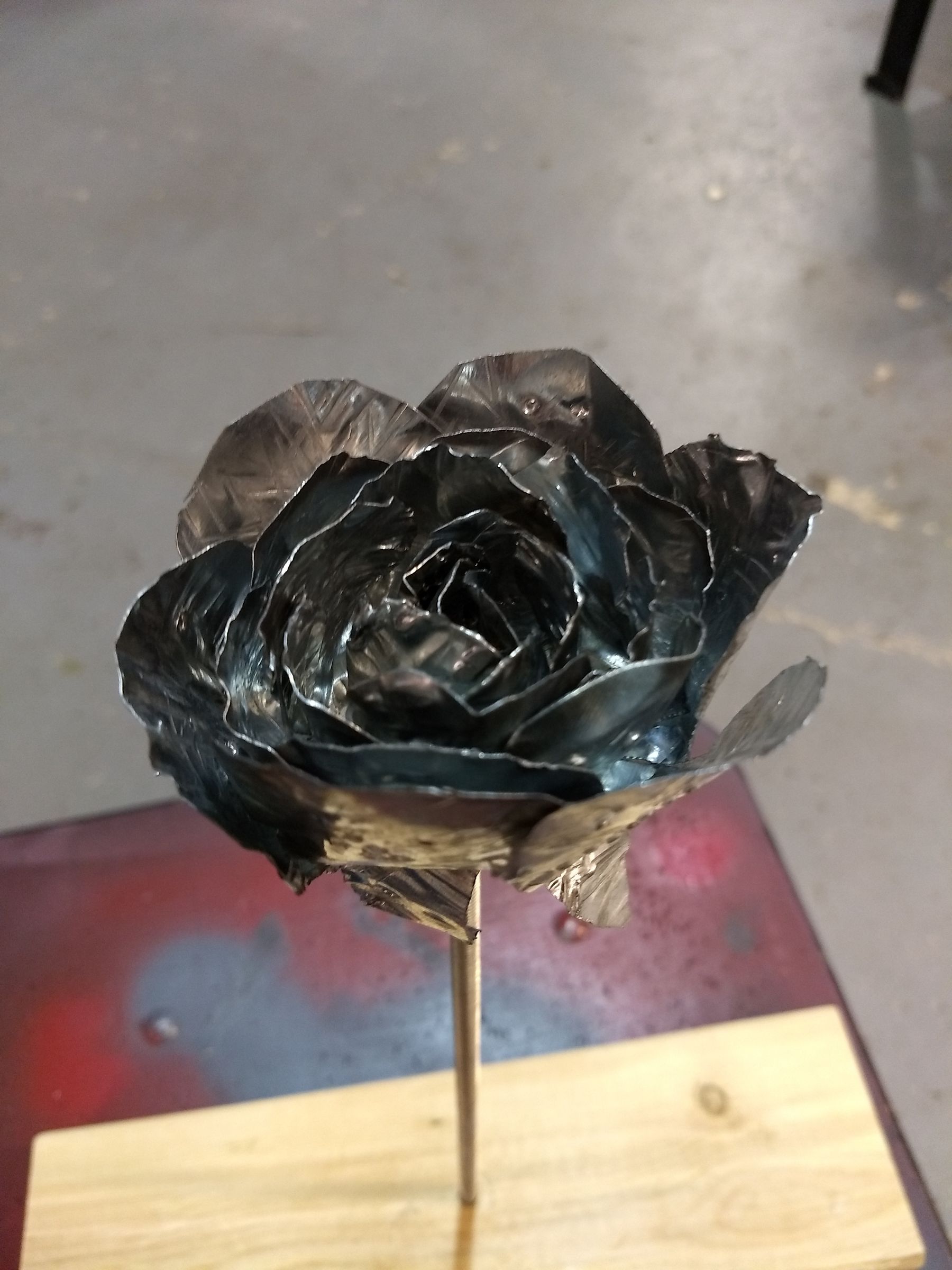 Home Improvement Store: Metal Rose : 14 Steps (with Pictures ...