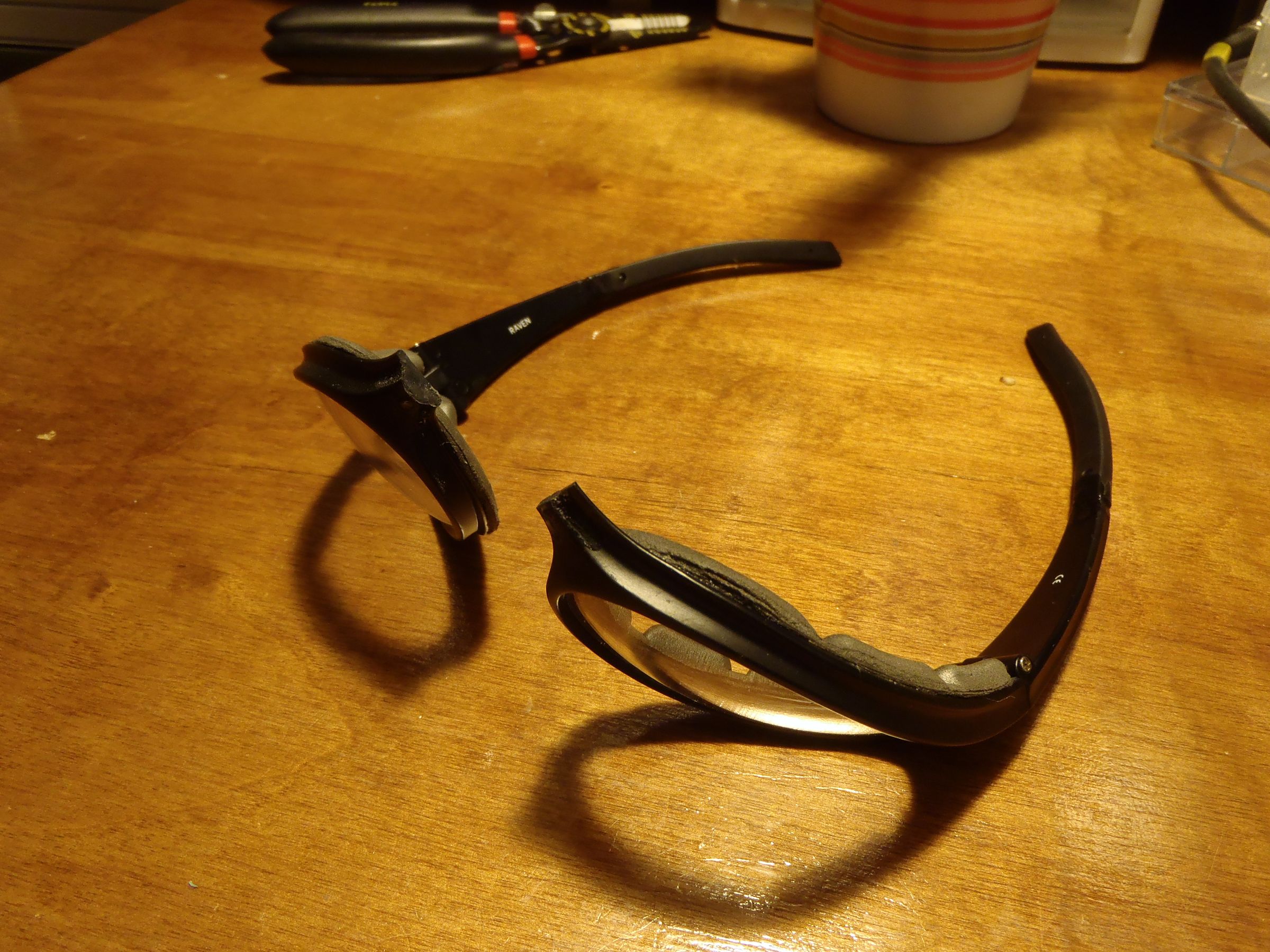 Salvaging Broken Safety Glasses : 7 Steps (with Pictures) - Instructables