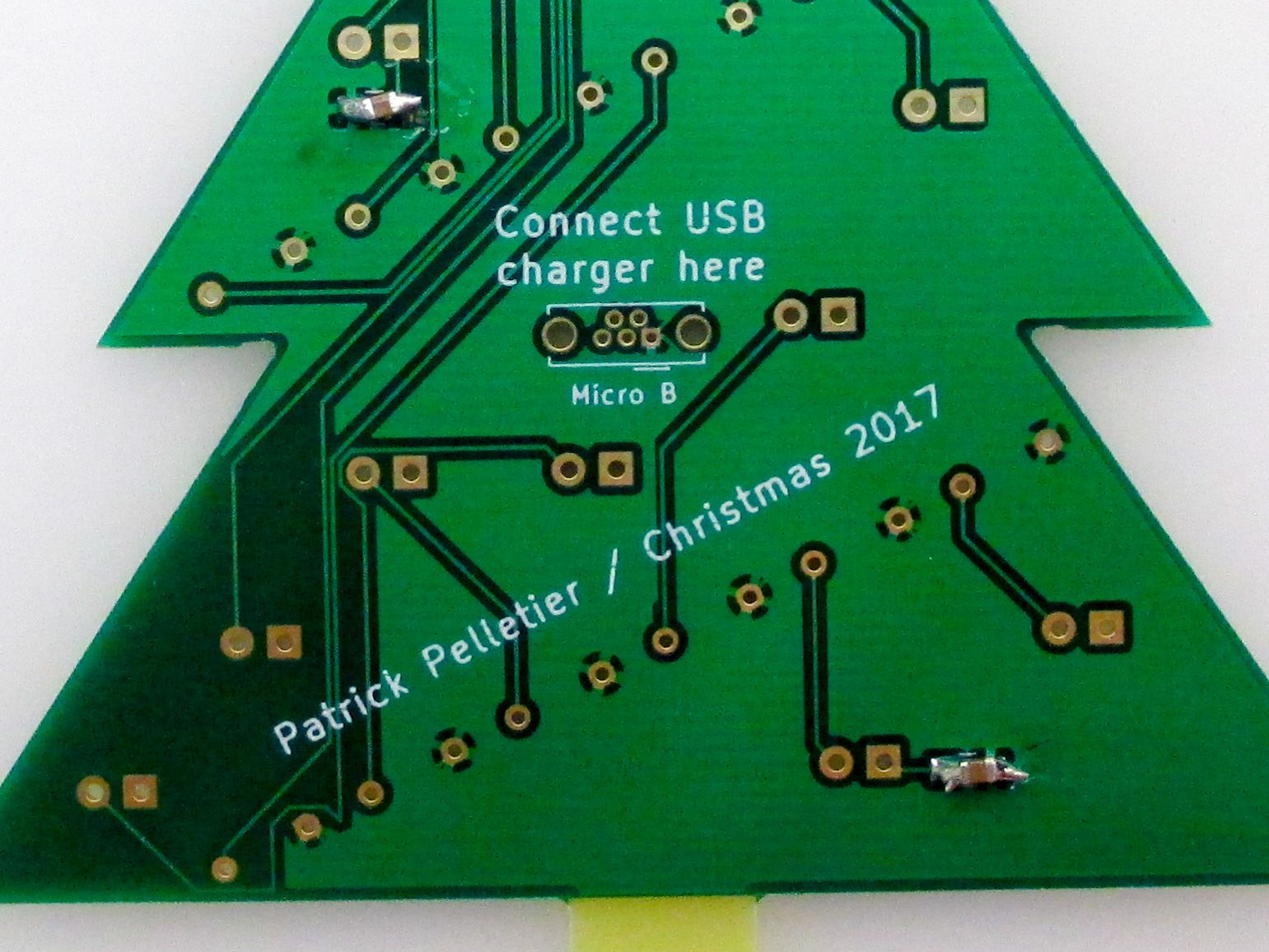 LED Circuit Board Christmas Tree Ornament : 15 Steps (with Pictures ...