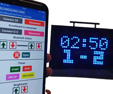 Build Football/Soccer and Tennis Scoreboard in 4 Steps Using Arduino ...