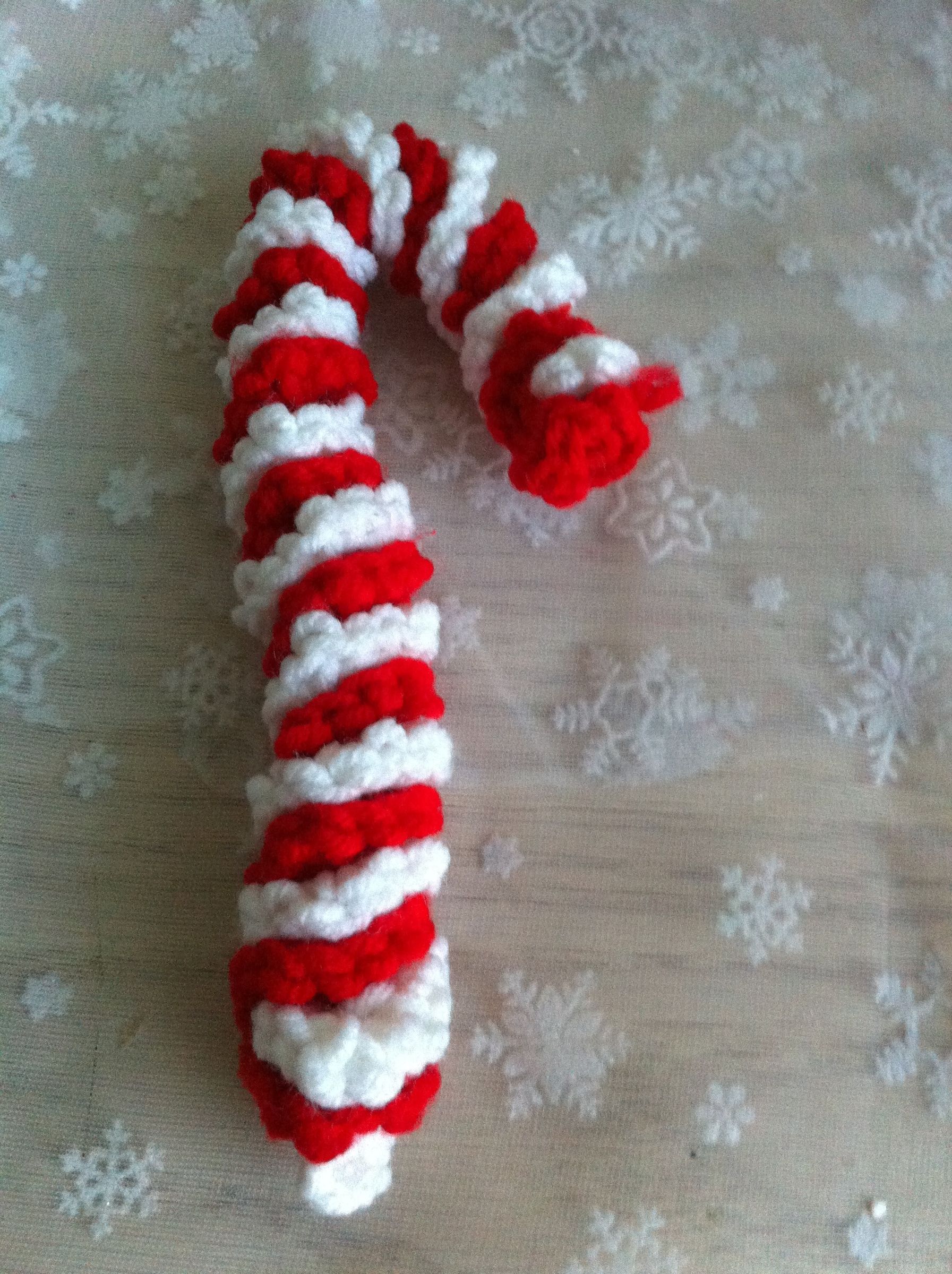Crocheted Candy Cane (with Pictures) - Instructables