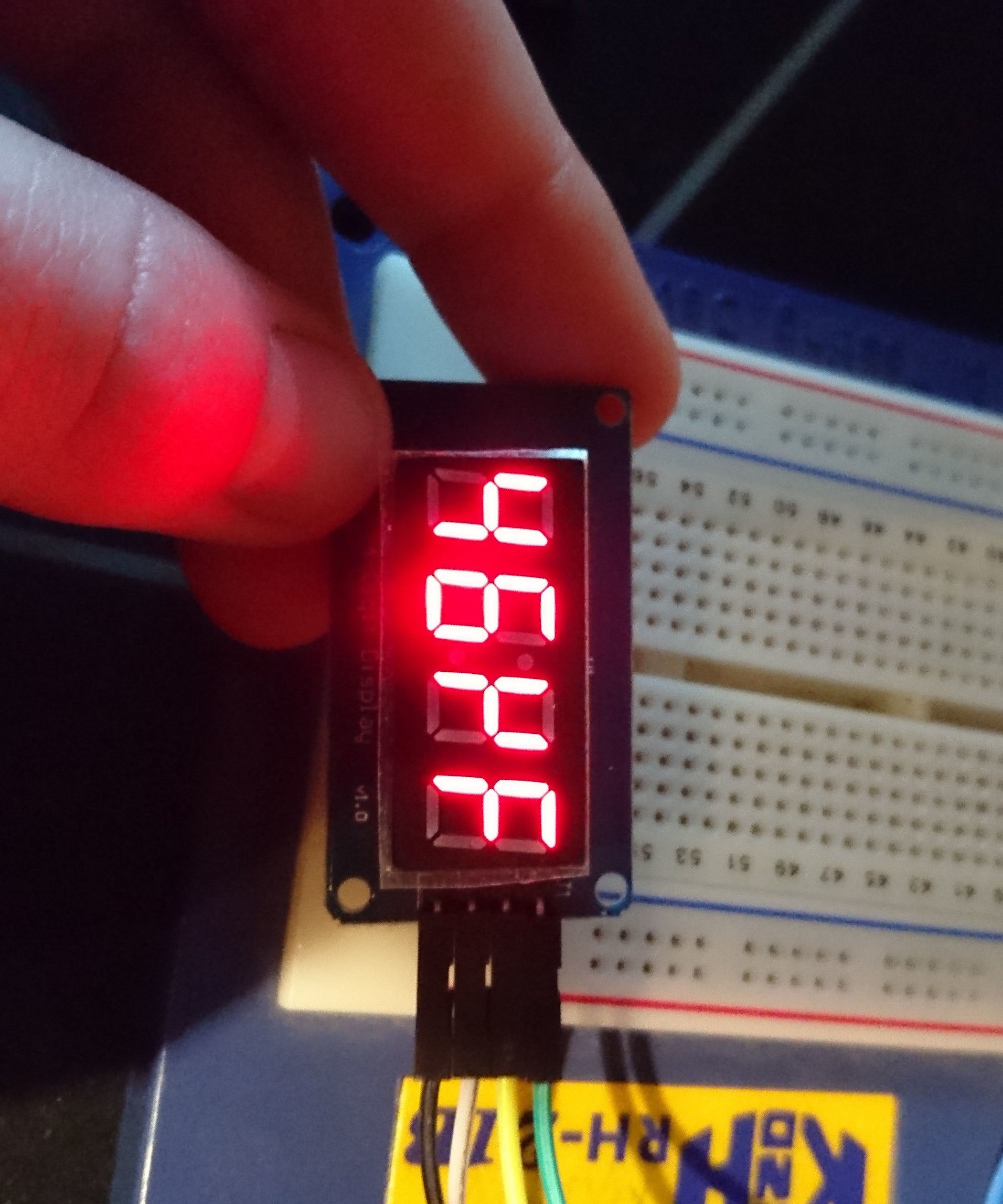 Capacitance Meter With Tm1637 Using Arduino 5 Steps With Pictures Instructables