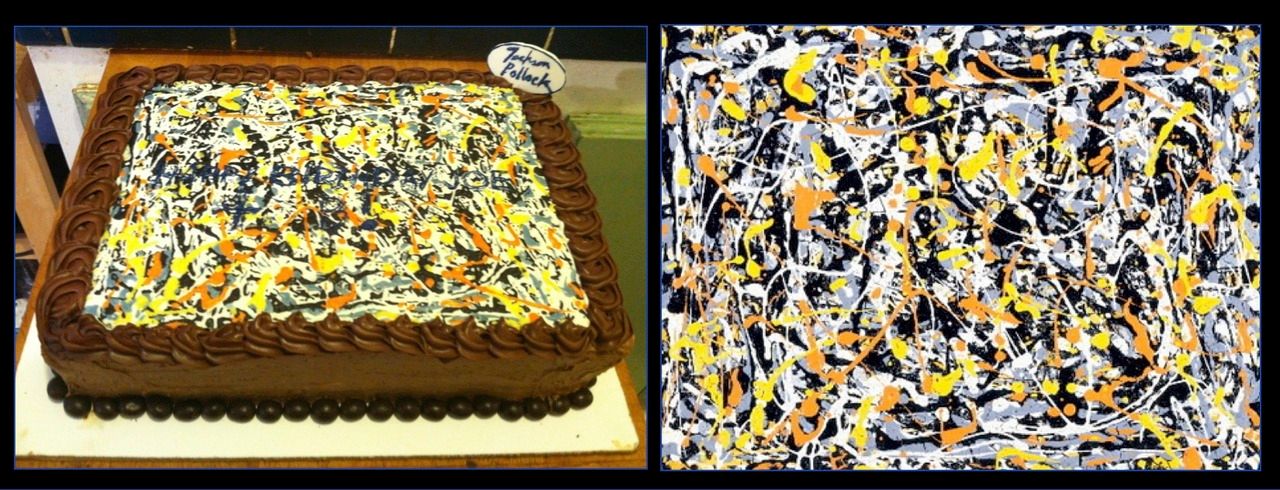 How To: Jackson Pollock Cake (with Pictures) - Instructables