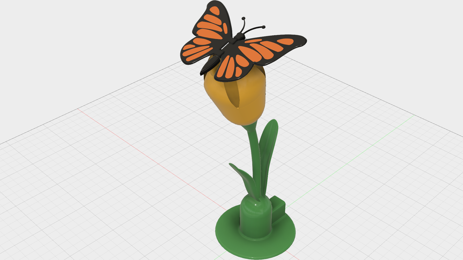 Small Animated Butterfly