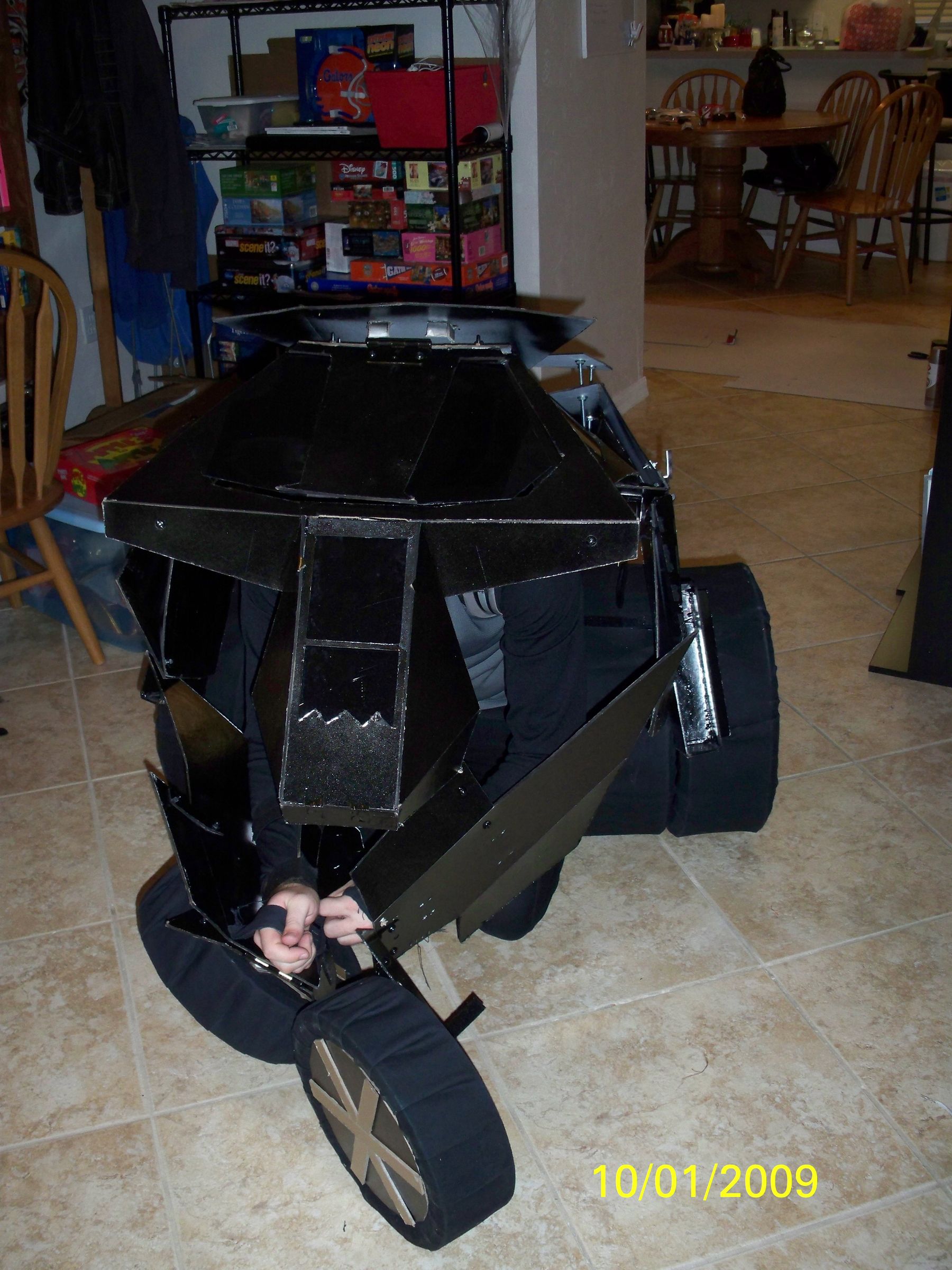 How to Make a Batmobile Transformer Costume : 8 Steps - Instructables