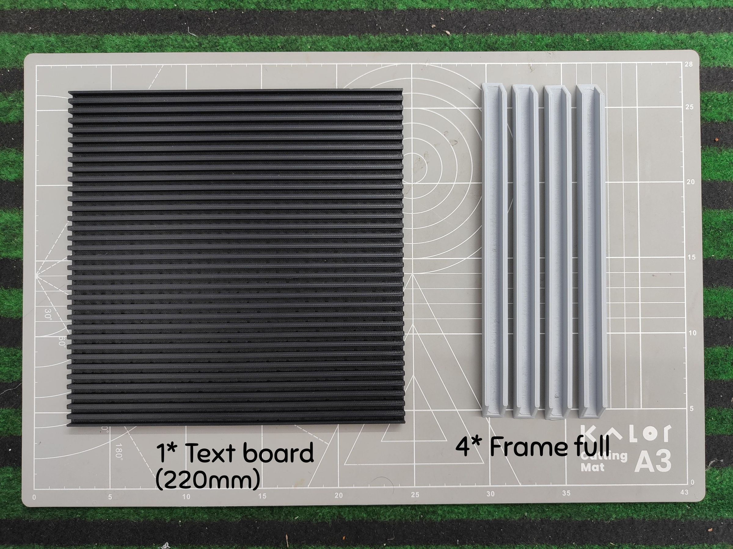 Customizable 3D Printed Text Board and Name Plate: Design, Print, and ...