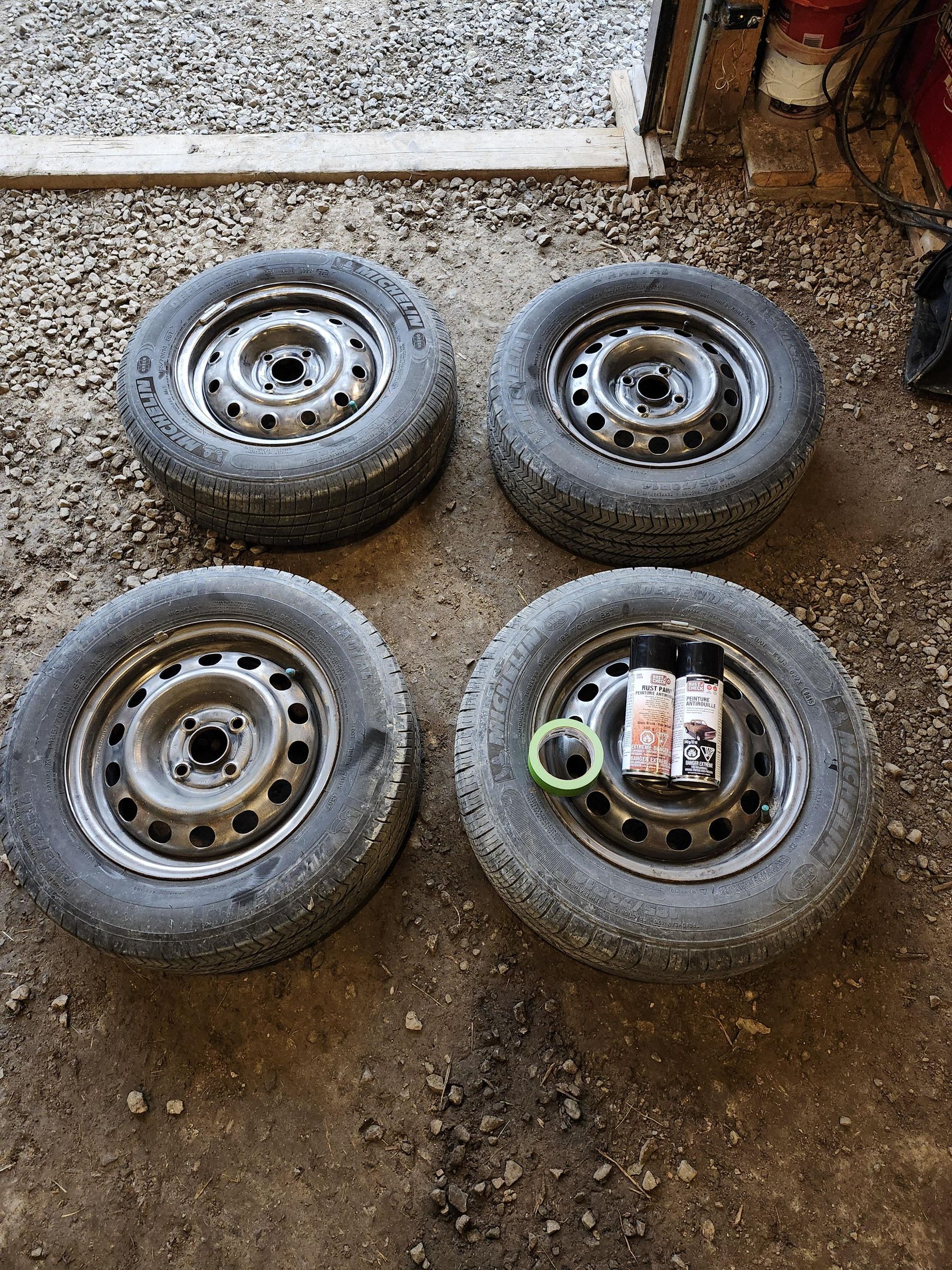 How to Prep and Paint Steel Car Rims : 8 Steps - Instructables