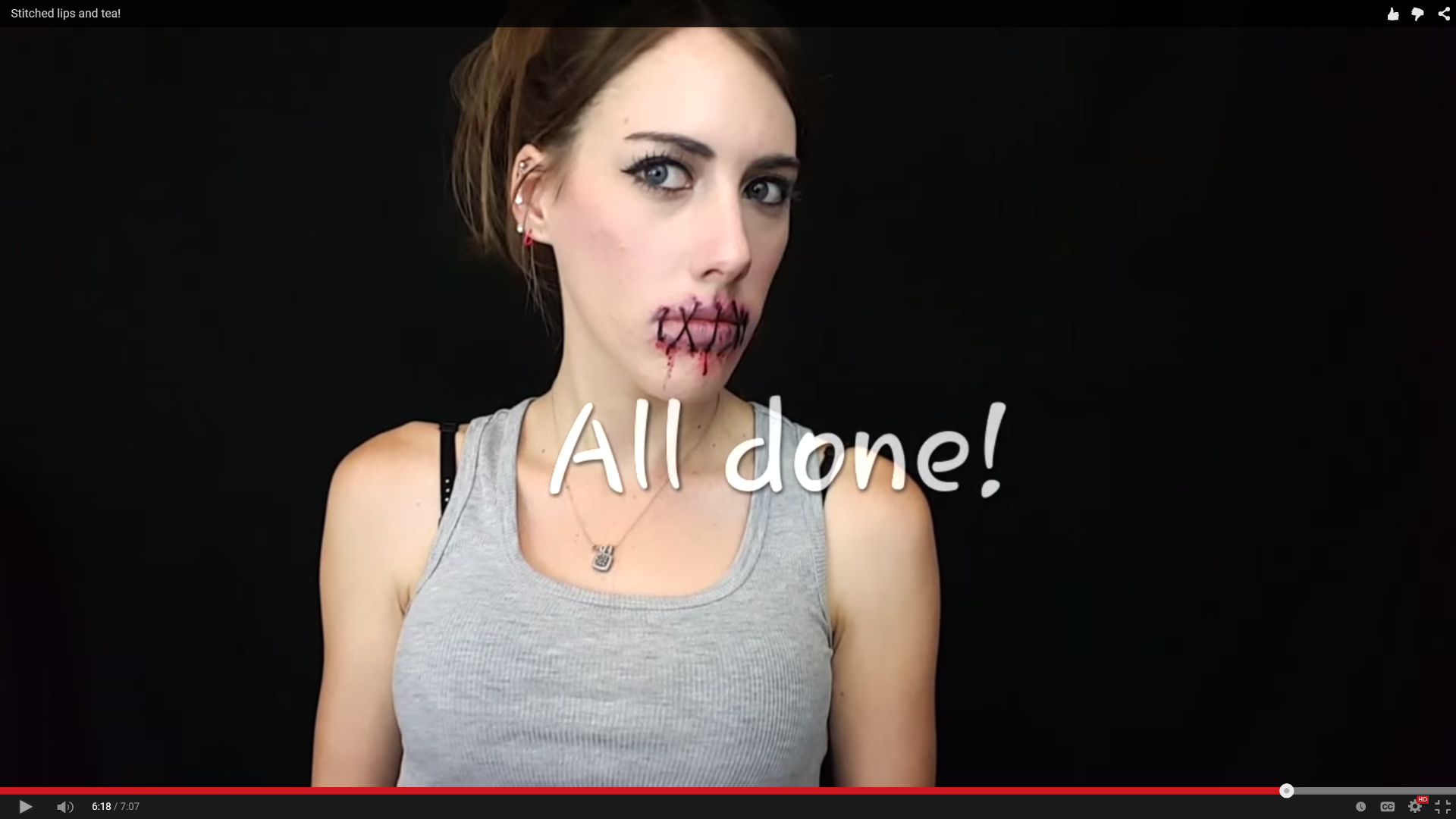 Stitched Up Lips - Sfxmakeup : 5 Steps (with Pictures) - Instructables