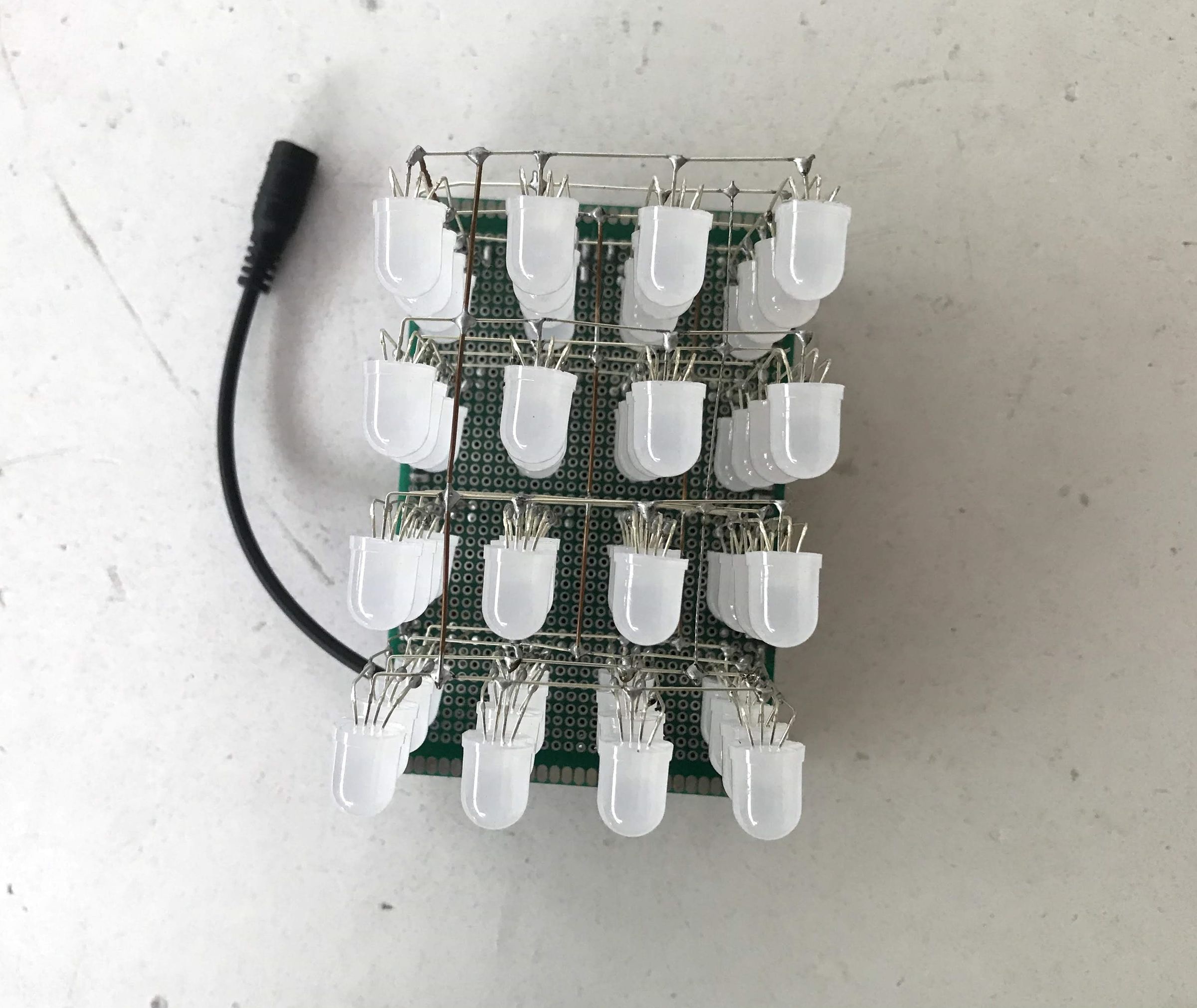 RGB LED CUBE 4x4x4 : 6 Steps (with Pictures) - Instructables
