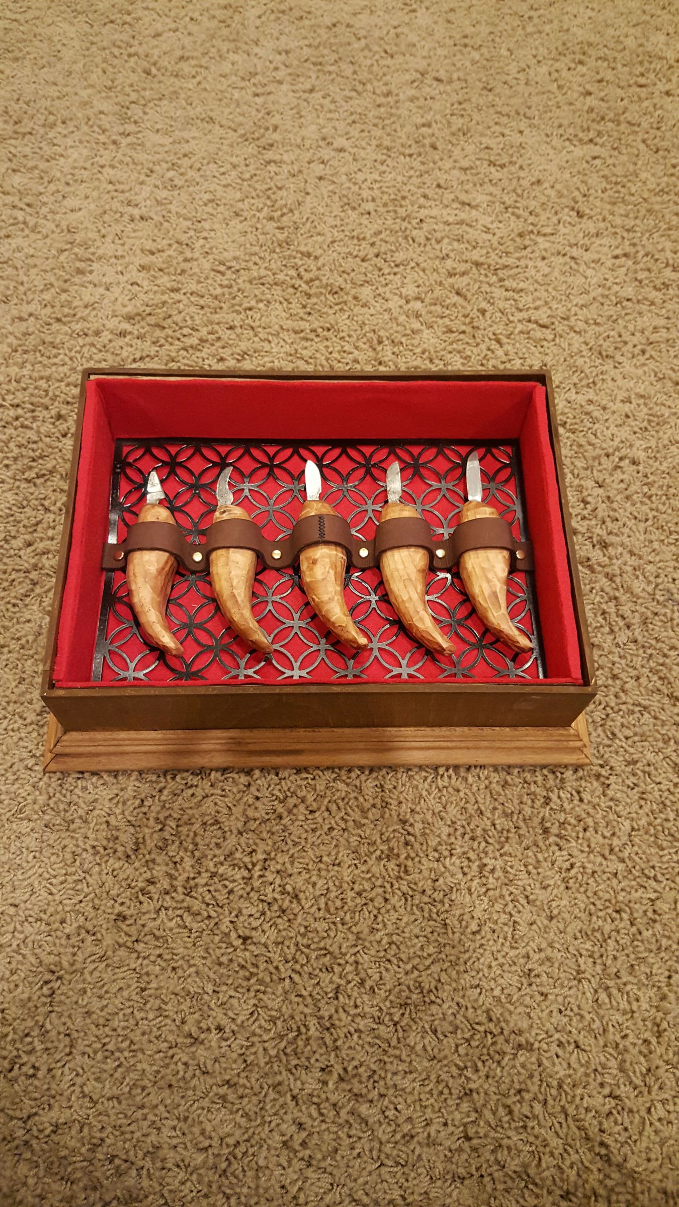 DIY Carving Knifes From Hacksaw Blades + Custom Box : 8 Steps (with ...